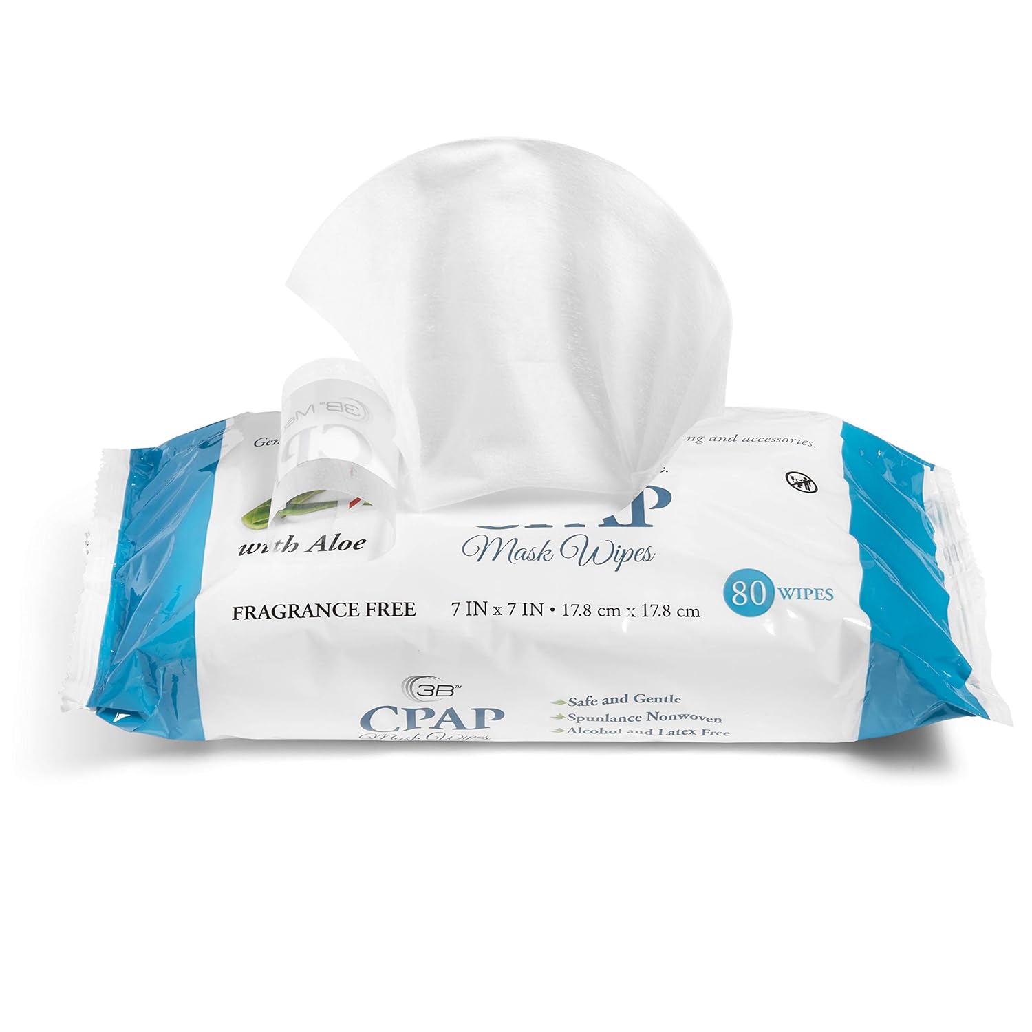 Amazon.com: 3B MEDICAL CPAP Mask Wipes - Unscented Wipes Aloe Vera ...