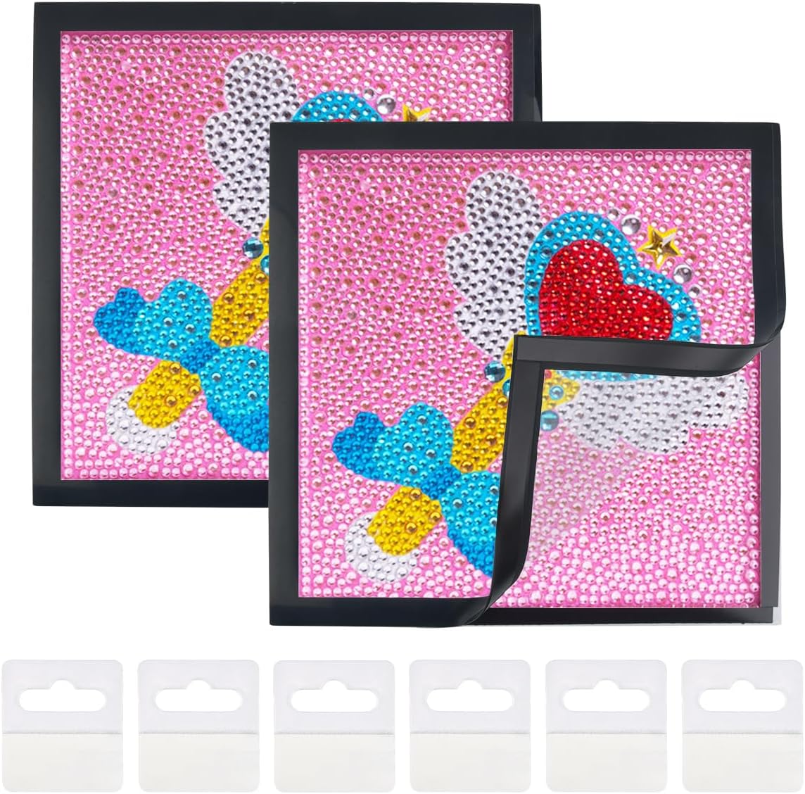 CENBEN 2er Set Diamond Painting Rahmen 30x30,Magnetischer Diamant ...
