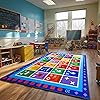 Amazon.com: ABCarpet Classroom Area Rug with Number Carpet for Kids ...