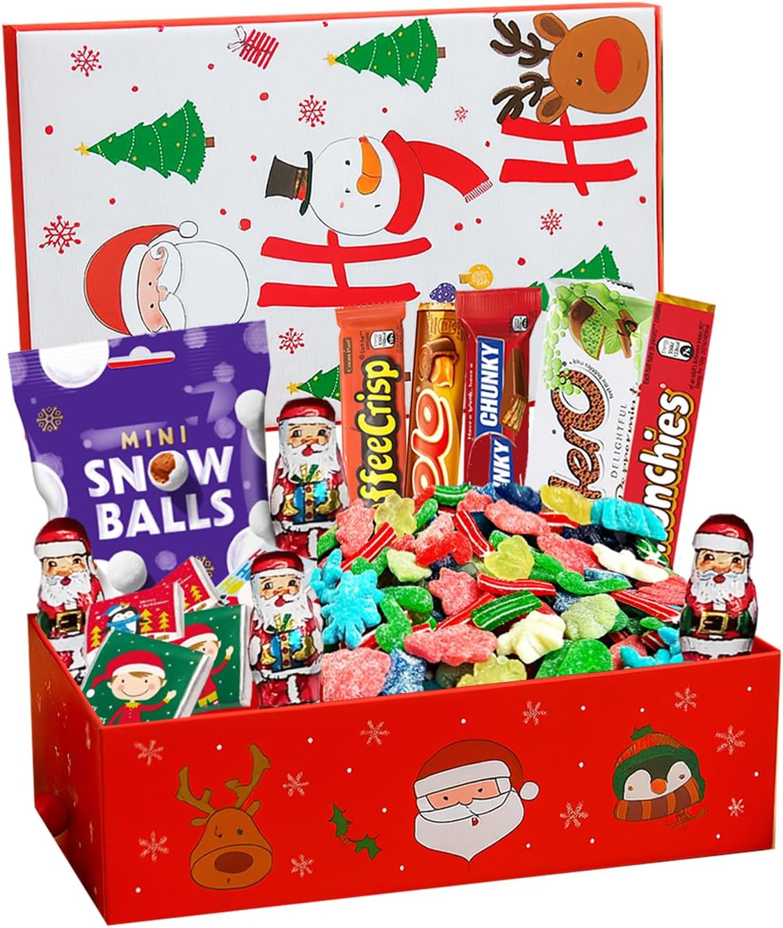 Christmas Chocolate Gift Sweets Box – Premium Festive Treat Selection ...