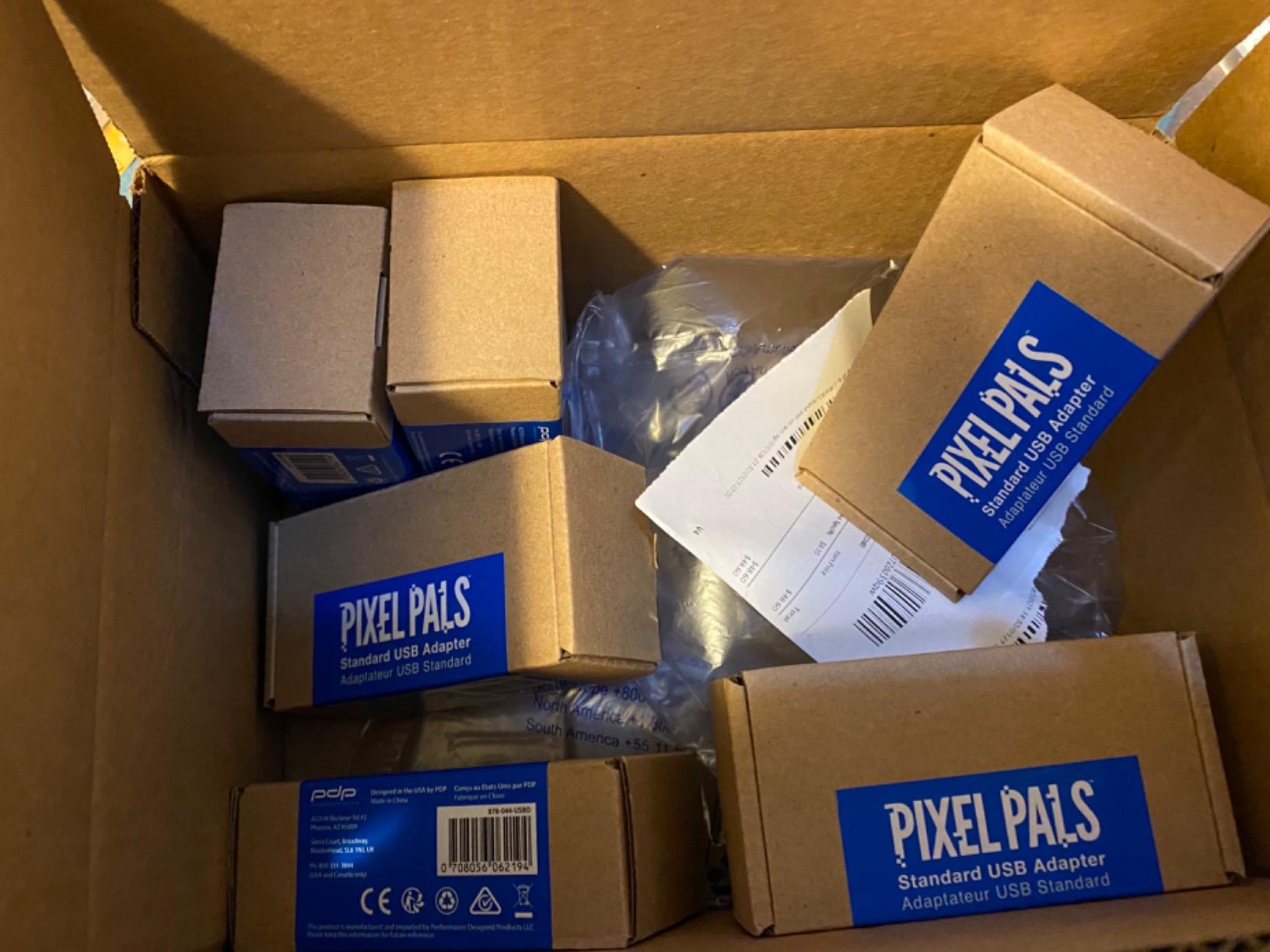 PDP Pixel Pals - Pixel Pals 8-Bit USB Adapter - Not Machine Specific ...