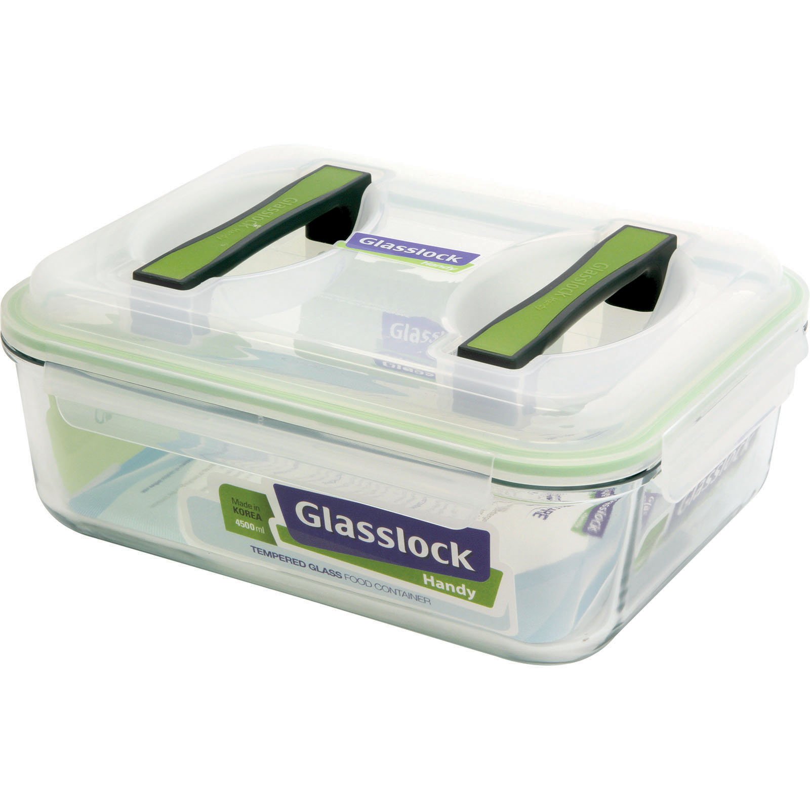 Amazon.com: Glasslock 19-Cup Rectangle Handy Container,White : Home ...