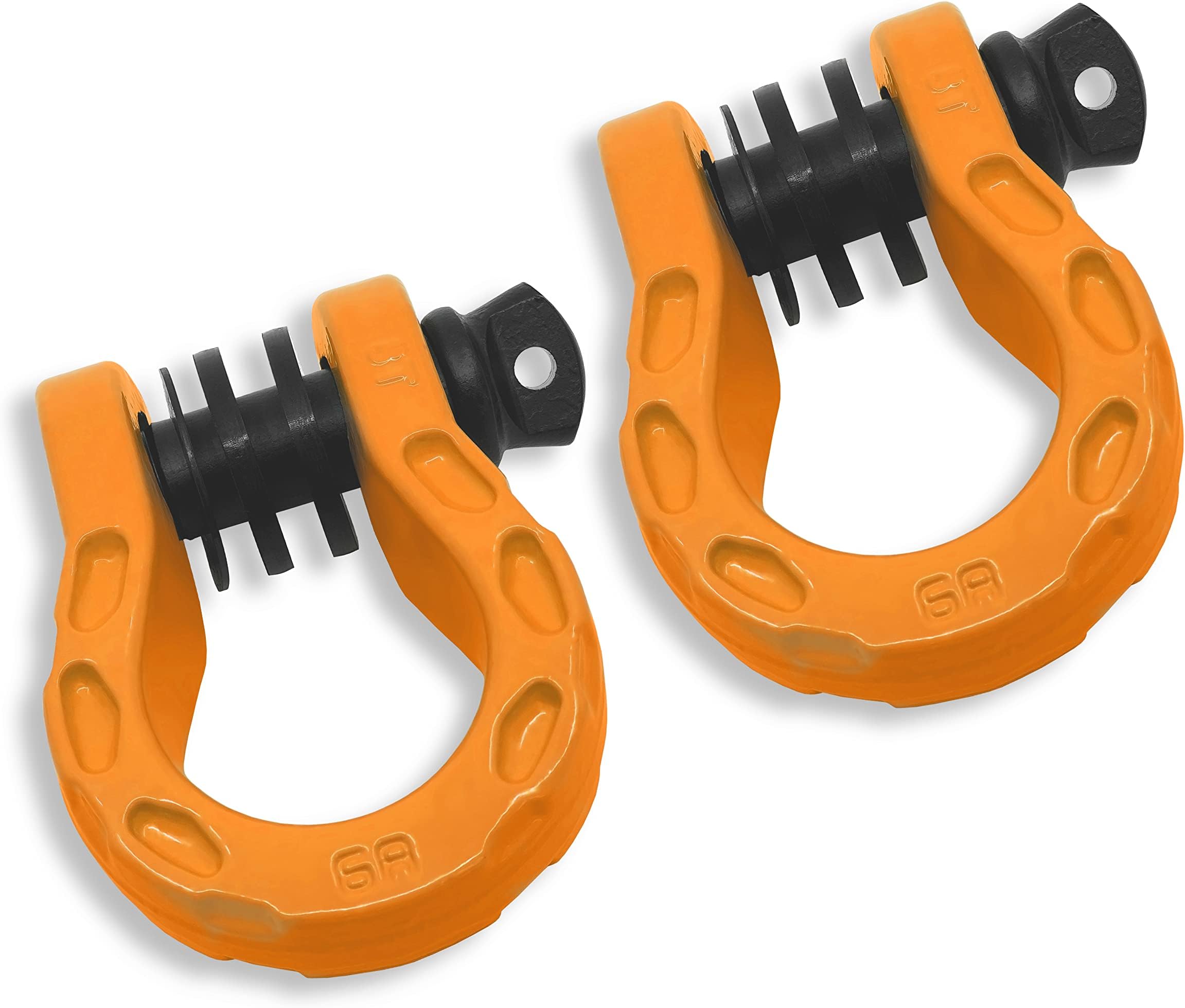 Amazon.com: Moose Knuckle Offroad XL Shackles | 10,000 lbs Capacity ...