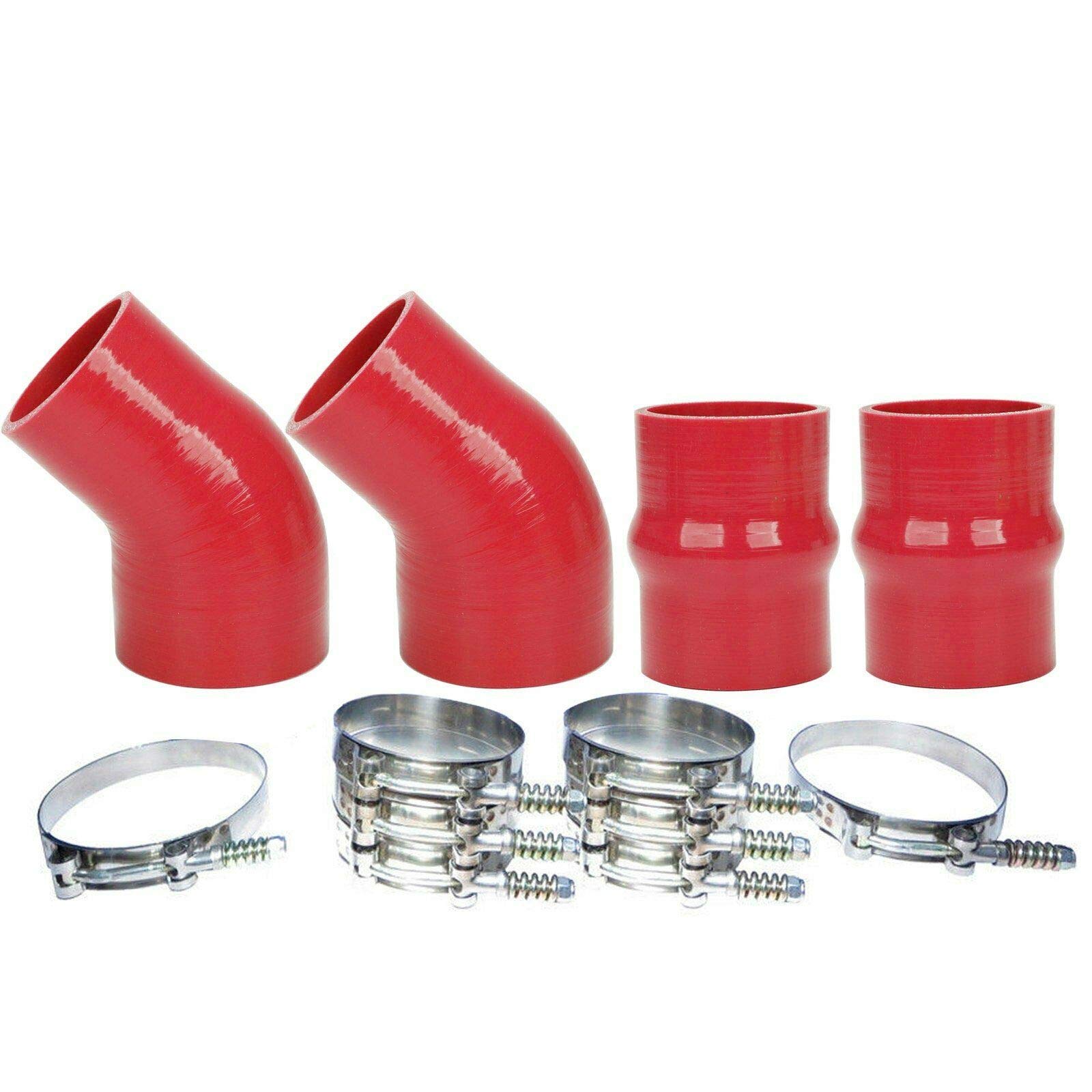 Snapklik.com : Heavy Duty Silicone Intercooler Boot Kit For 1994-2002 ...