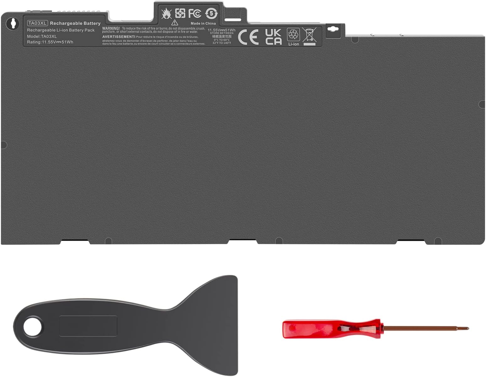 Amazon.com: Fully. TA03XL Replacement Laptop Battery Compatible with Hp ...