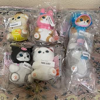 Amazon.co.jp: mofusand Characters Complete Set of 6 Types : DIY, Tools ...