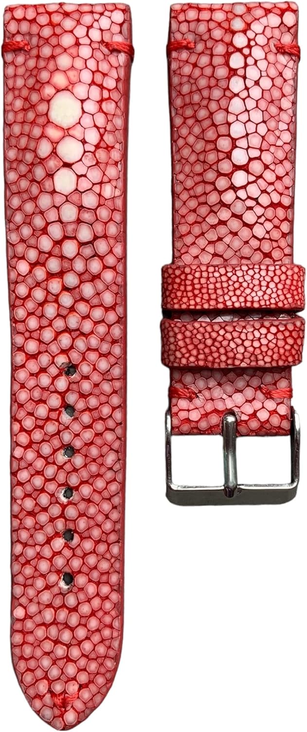 Amazon.com: 20mm/18mm, 22mm/20mm, 24mm/22mm, 26mm/24mm Red Genuine ...