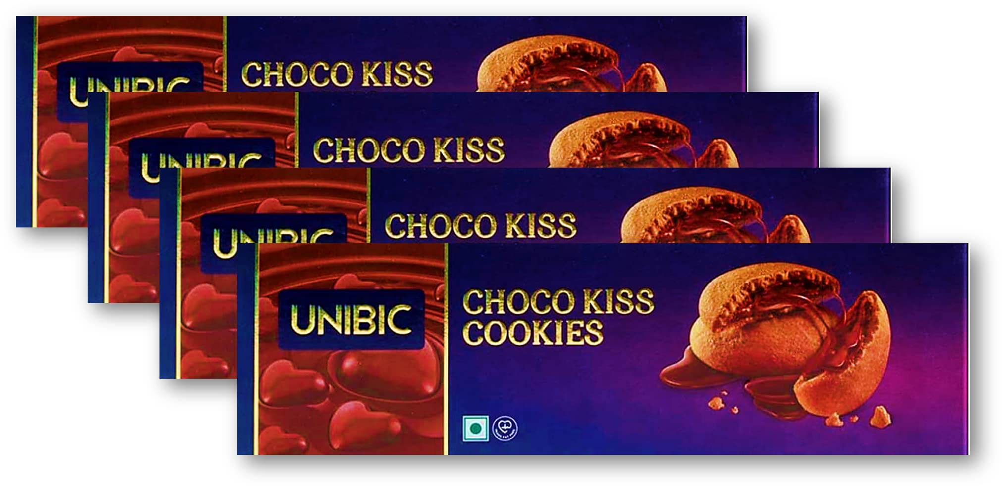 Unibic Choco Kiss Cookies 75g (pack of 4) Unique : Amazon.in: Grocery ...
