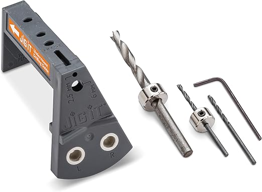 JIG IT Undermount Drilling Guide - Durable ABS Plastic Drill Angle ...