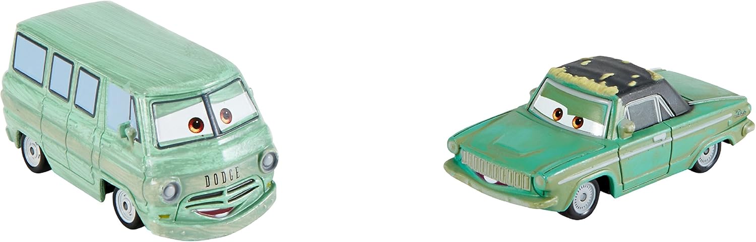 Disney Pixar Cars 3 Rusty Rust-Eze and Dusty Rust-Eze : Mattel: Amazon ...