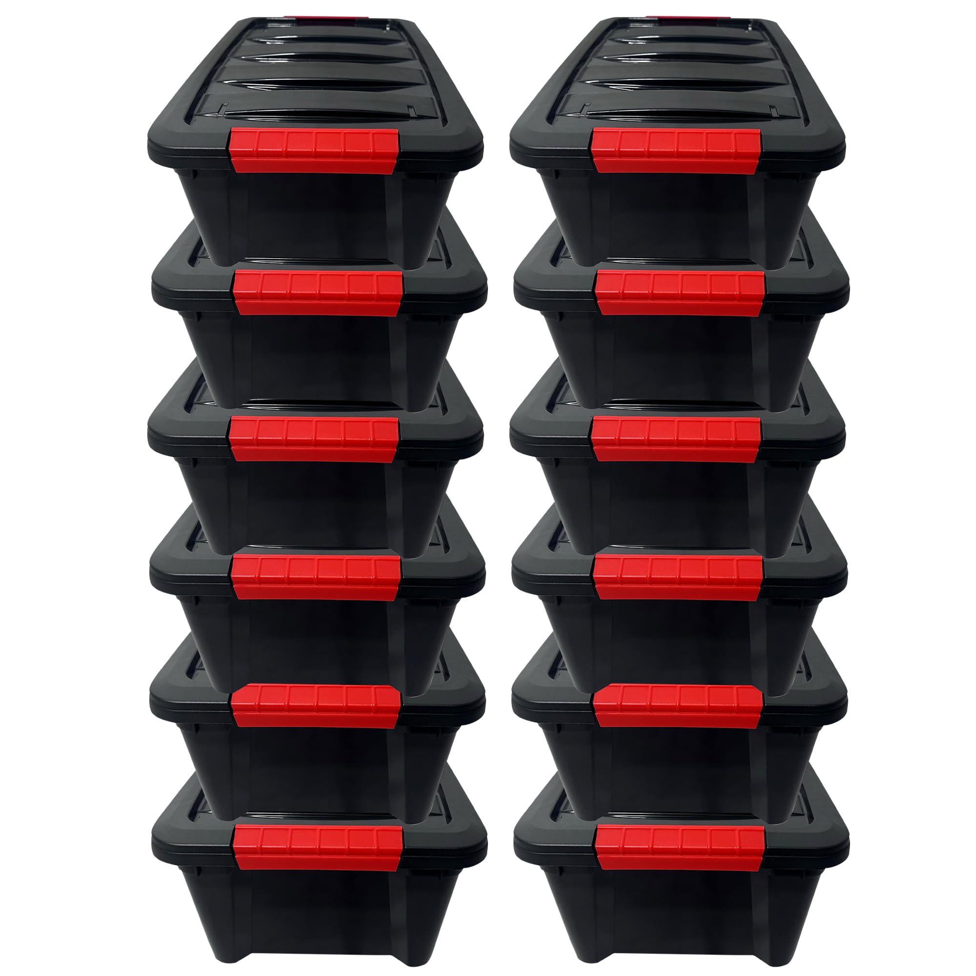 Doloni Storage Bin - 20 Liters - Plastic Storage Container Bin with ...