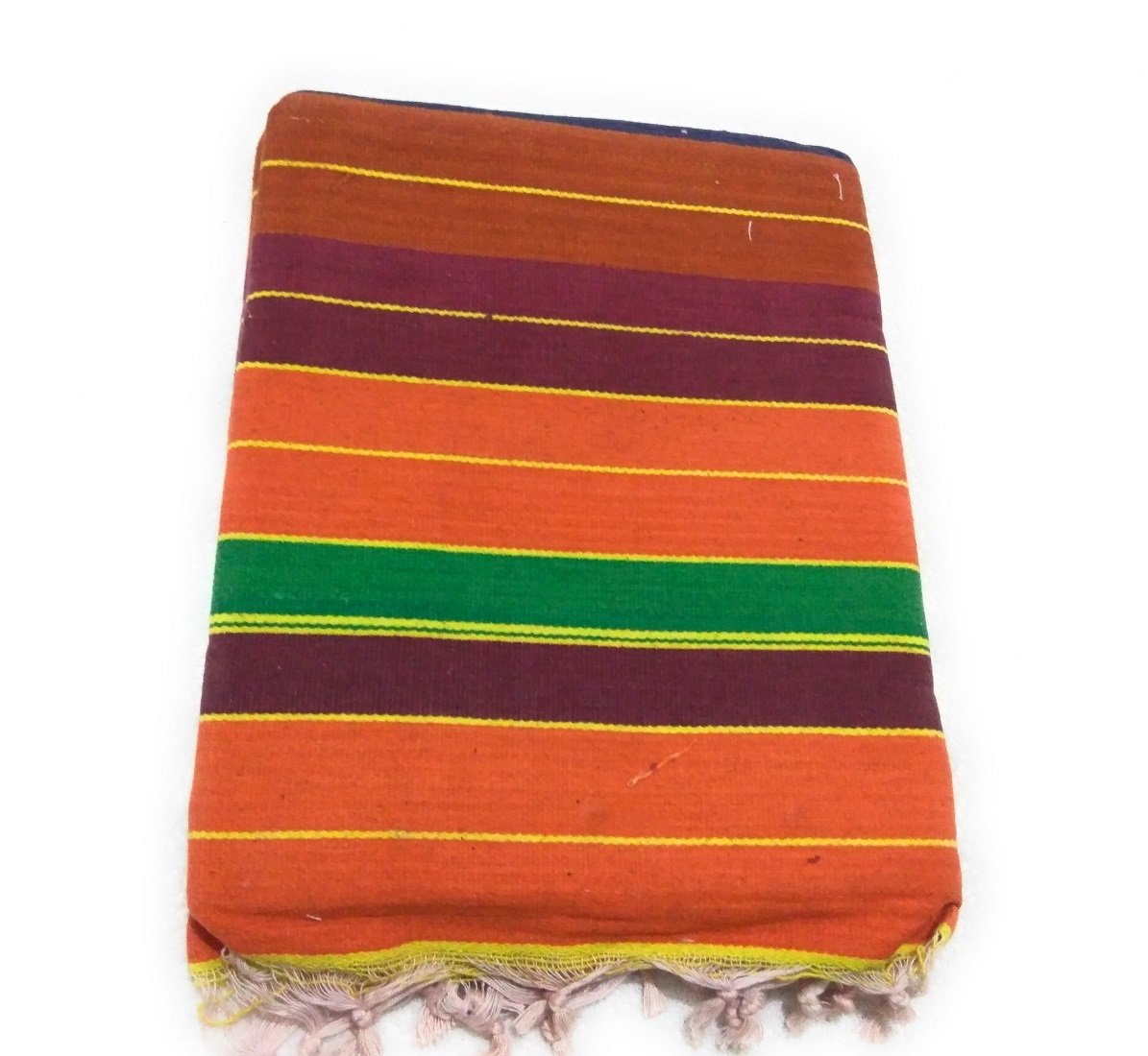 Buy VJPATTA Cotton Solapur Satranji Bhavani Carpet in Multicolours ...