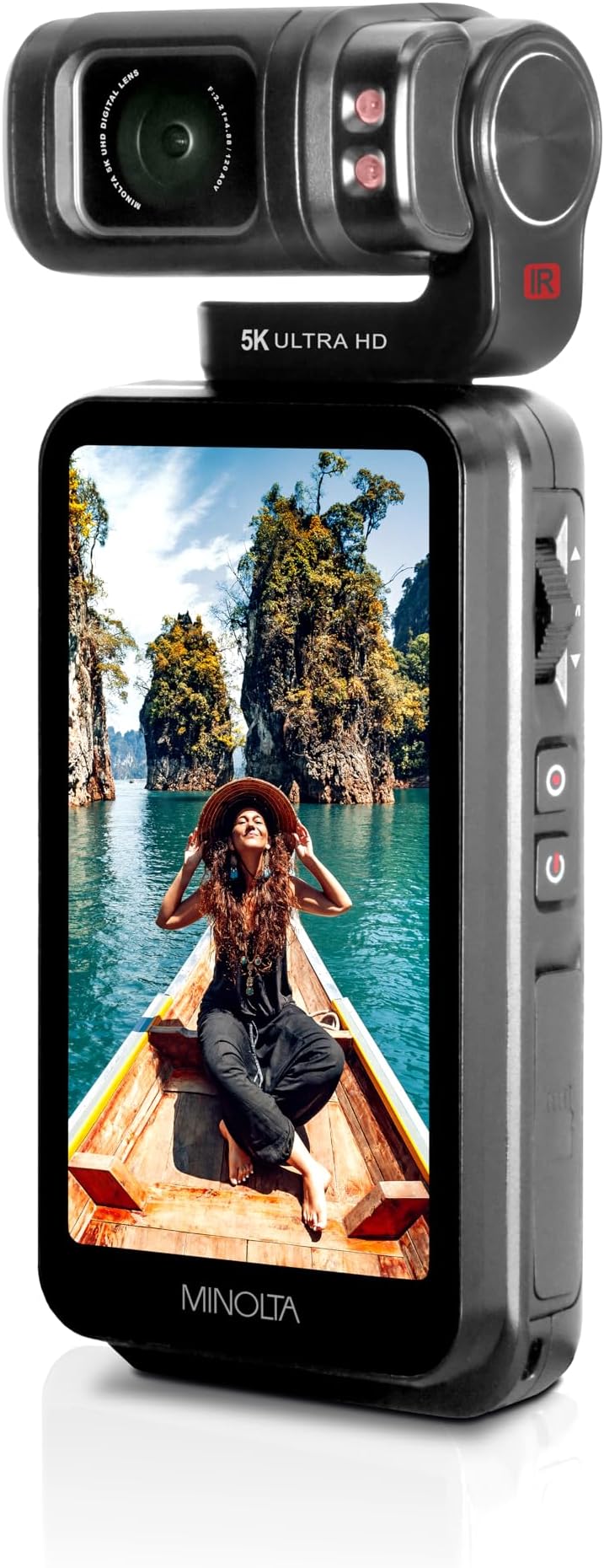 Amazon.com : Minolta MN5KGP1 5K Ultra HD / 20 MP Handheld Pocket ...