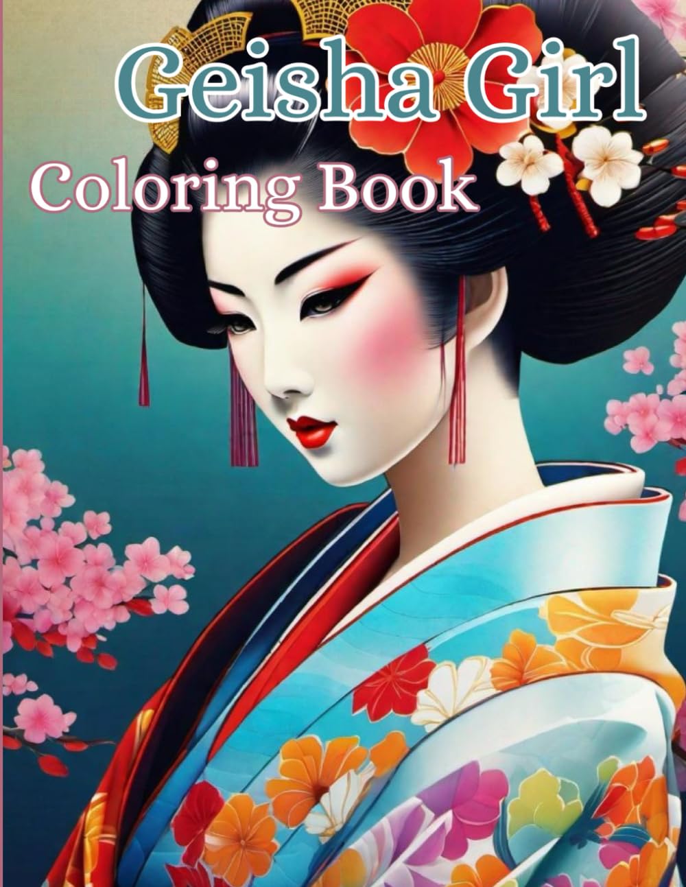Amazon.com: Geisha Girl Coloring Book: Captivating Geisha Designs for ...