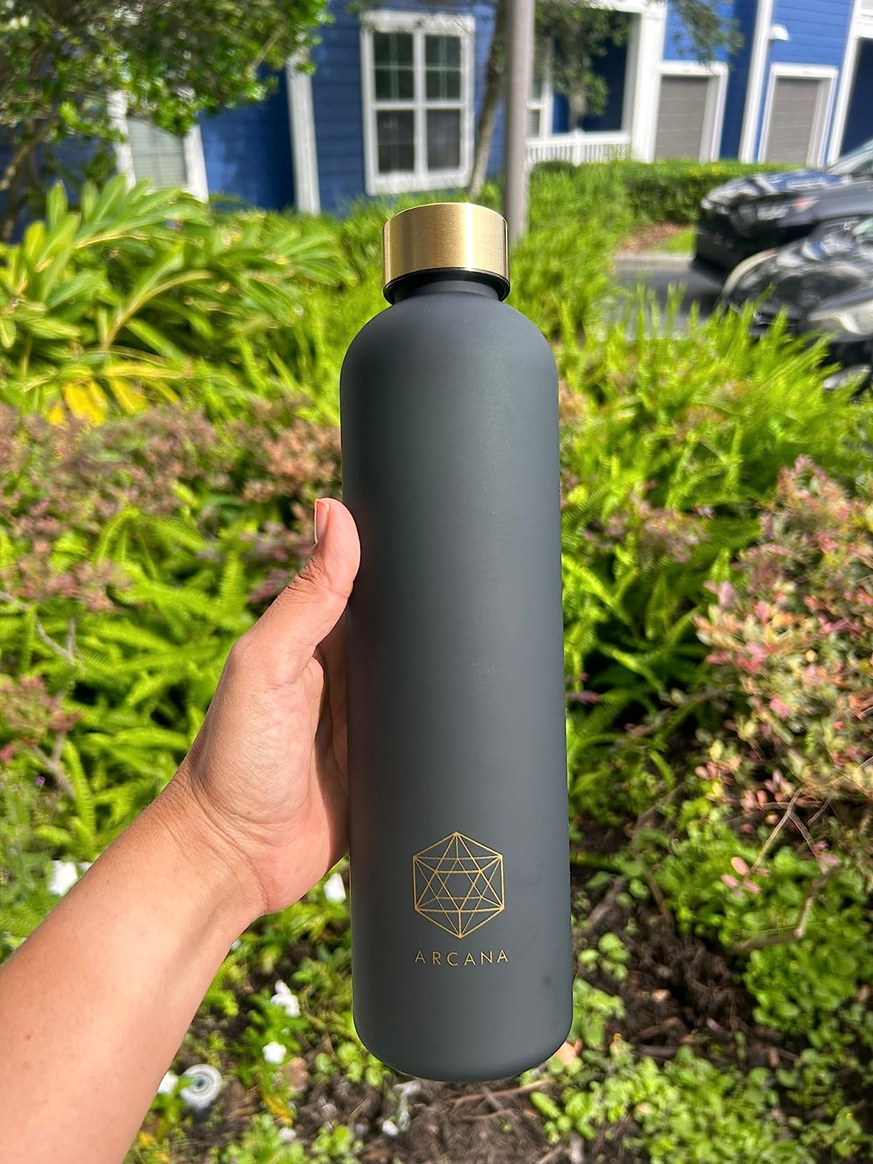 $4/mo - Finance ARCANA Arc Motivational Water Bottle With Time Marker ...