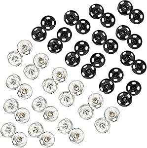 JEOPKO Poppers Fasteners,Poppers Fasteners Kit,Snap Button Fastener Kit ...