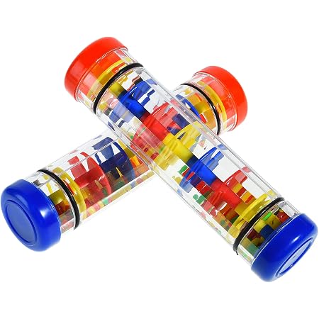 Amazon.com: 2 Pack Rainmaker Rain Stick Toy, 8 Inch Rainstick Musical ...