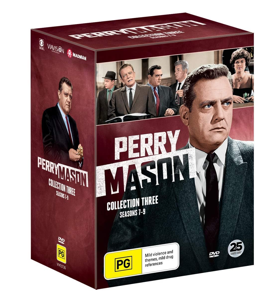 Amazon.com: Perry Mason: Collection Three (Seasons 7-9) : Raymond Burr ...