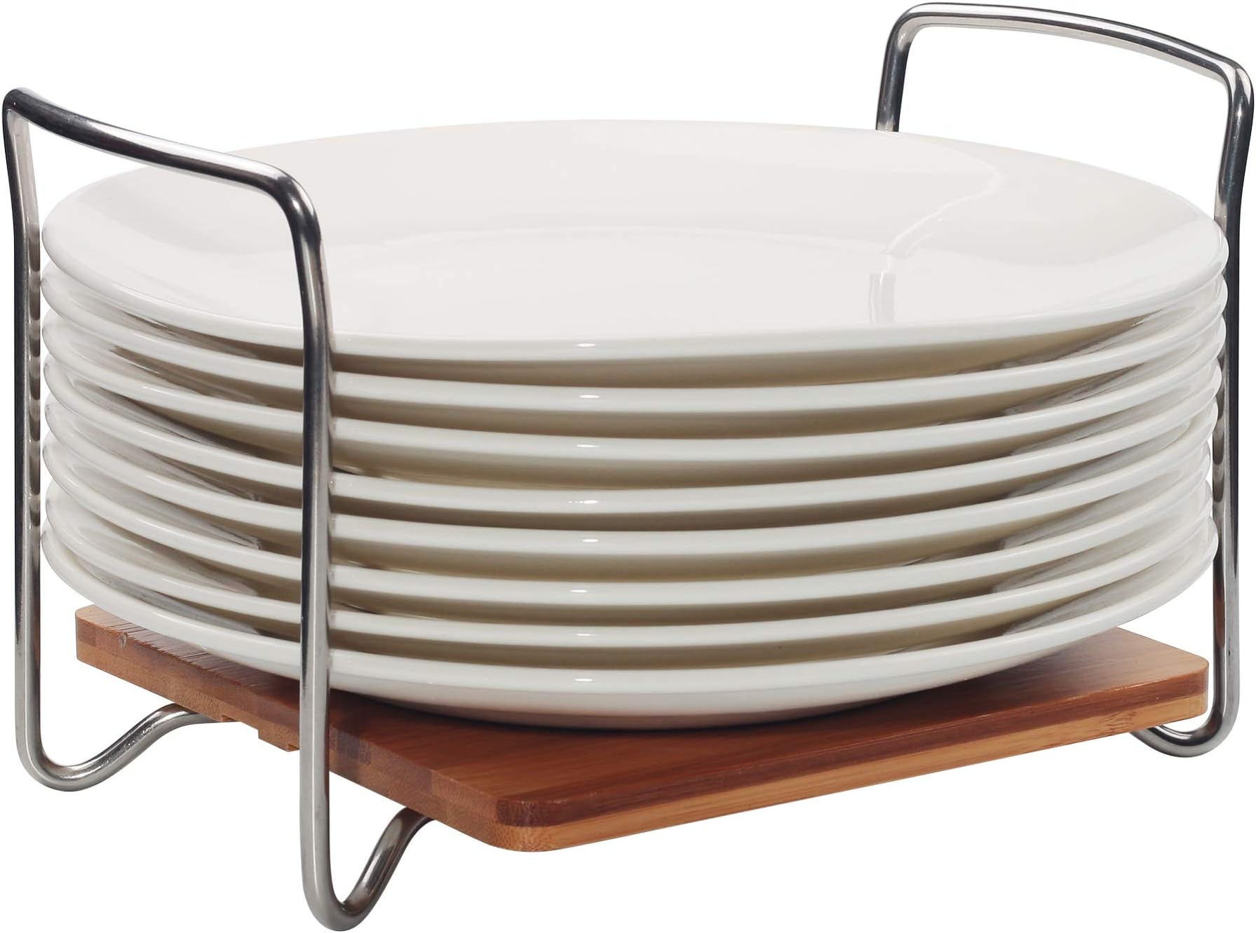 Amazon.com: E-ROOM TREND Plate Rack Stands Dish Holder Organizer ...