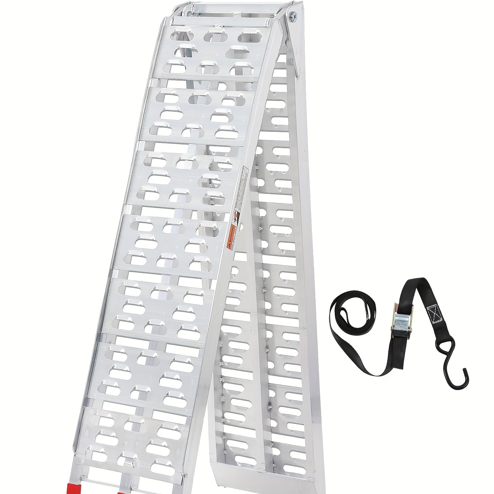 Snapklik.com : Folding Loading Ramp, 750 Lbs Capacity, Aluminum ...