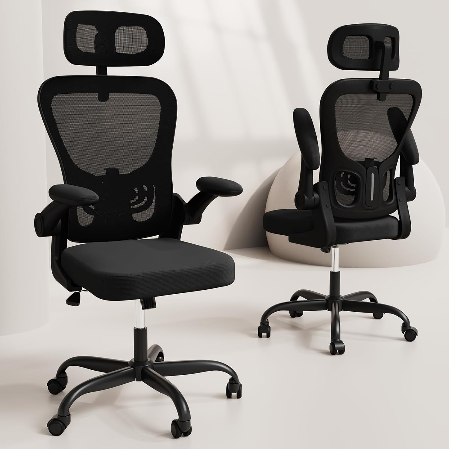 Amazon.com: Eesdom Ergonomic Office Chair, High Back Home Desk Chair ...