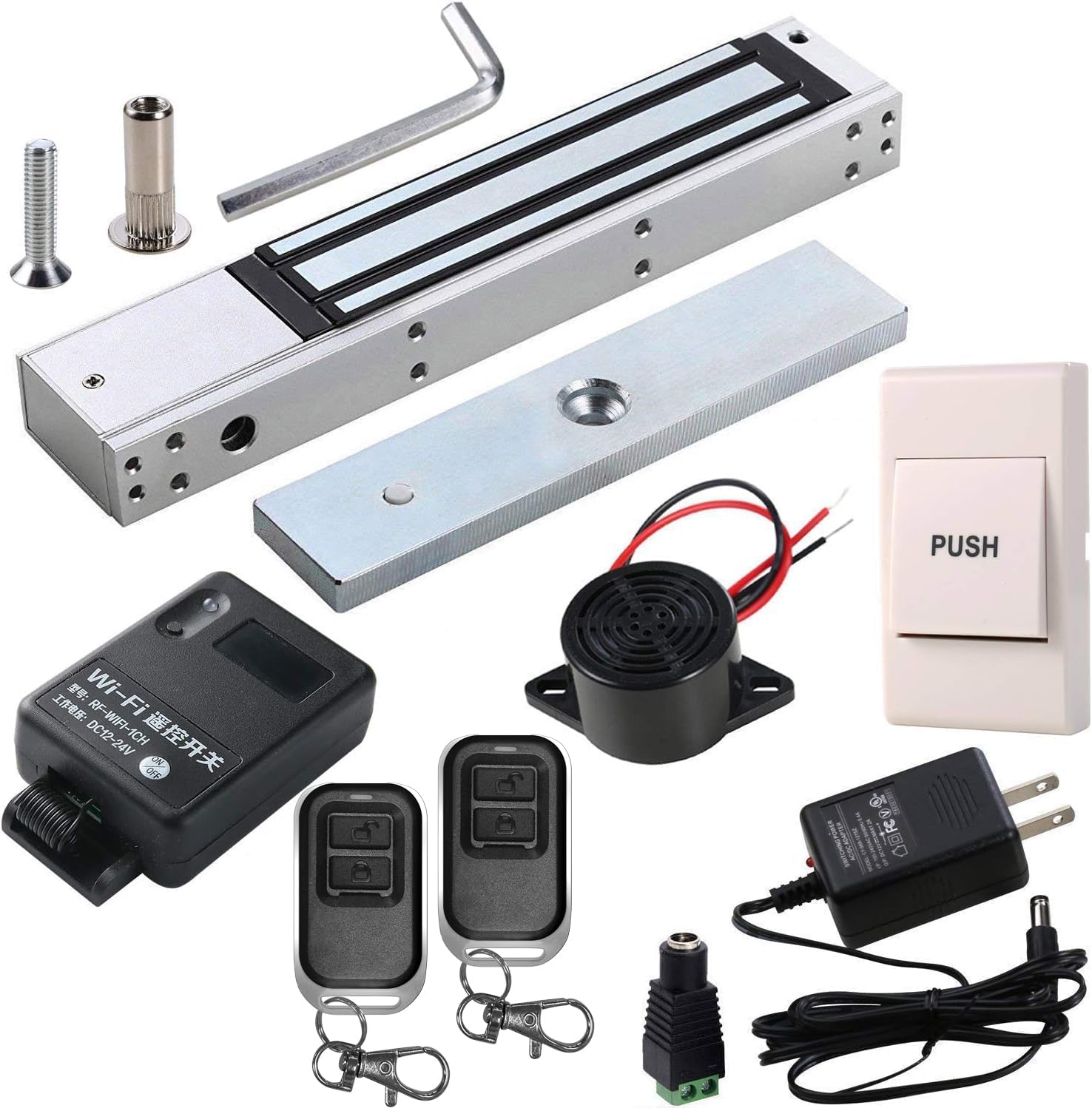 Amazon.com: HWMATE Access Control System Kit with 600lbs Holding Force ...