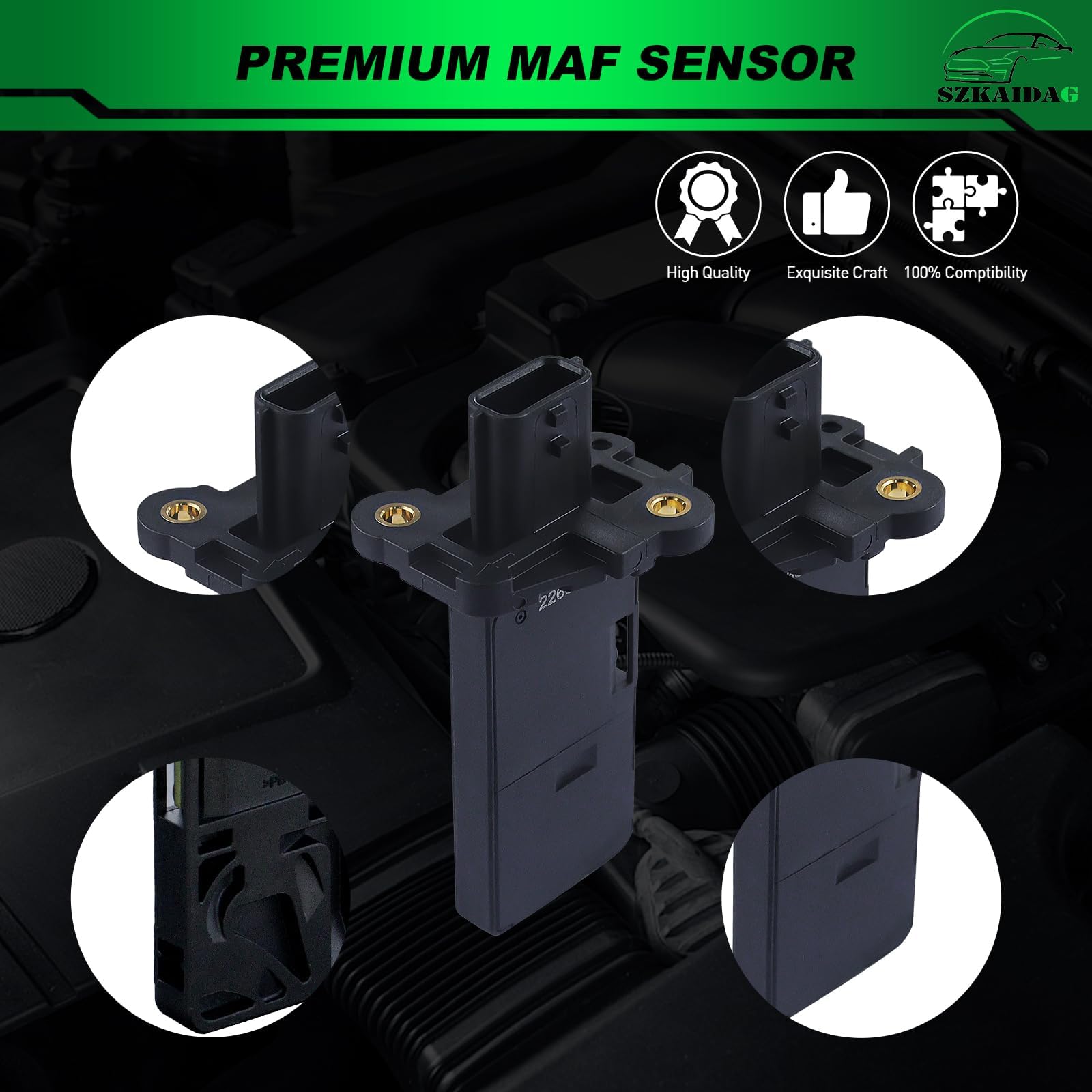 Nissan MAF Sensor Nissan 3.5l V6 Maf 22680-3VA0A For Nissan Altima ...