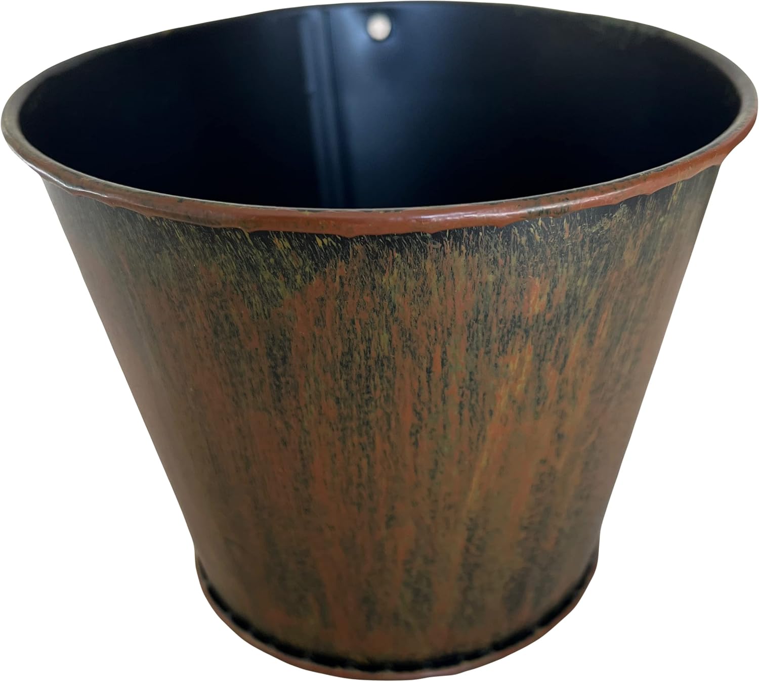 Amazon.com: LemonPig Metal Flower Pot - Indoor/outdoor usage : Patio ...