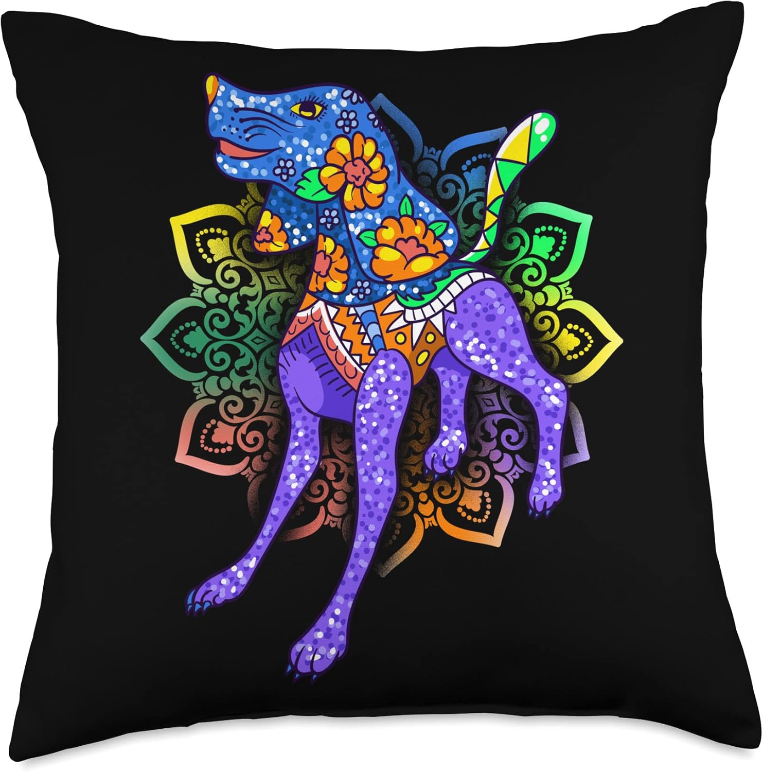 Amazon.com: Mexico Mexican Spirit Guide Alebrijes Dog Co. Mexican ...