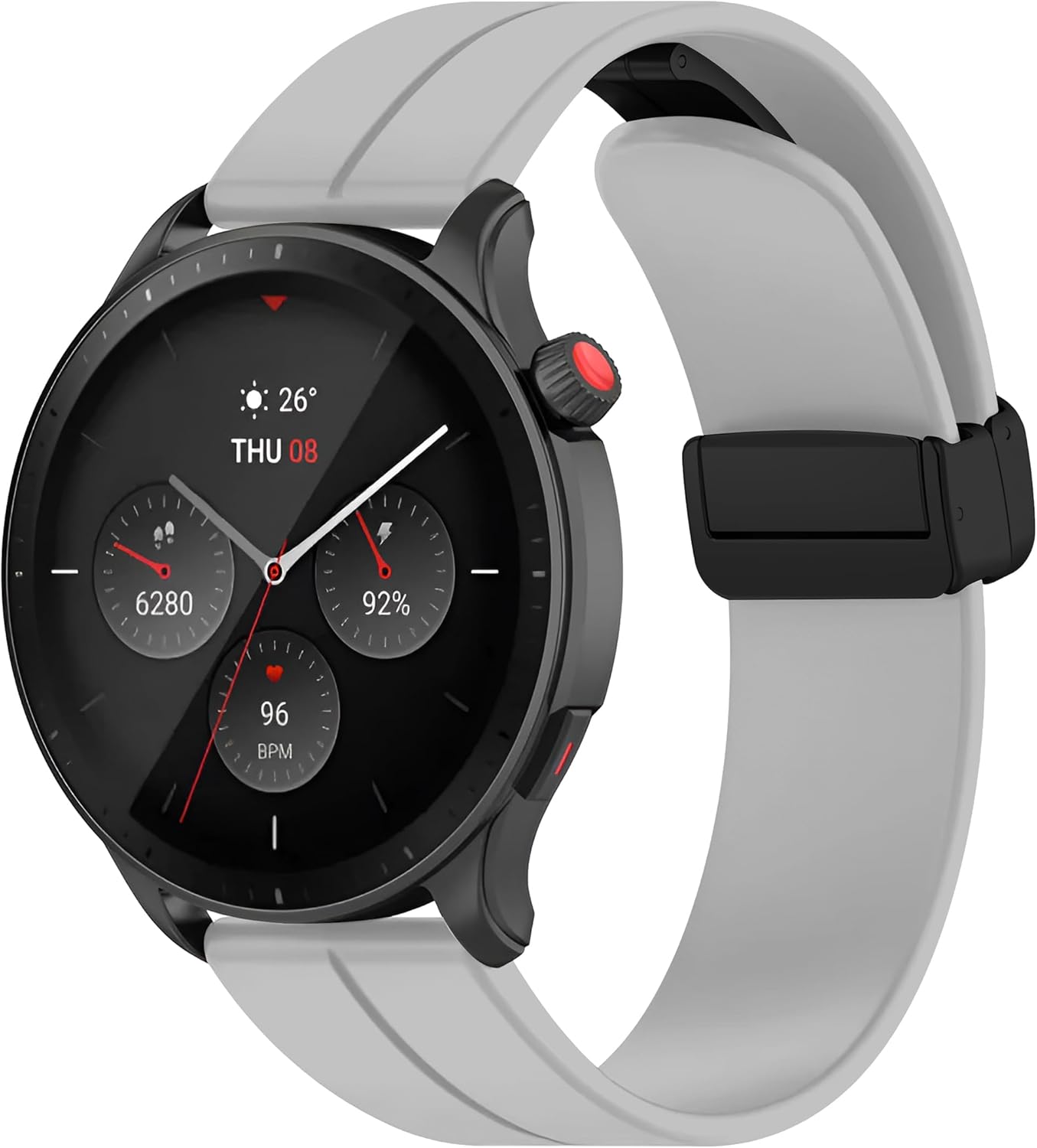 Teknoft 46mm Akıllı Saat Modelleri İçin HUAWEI Watch (GT4/Watch 4 Pro ...