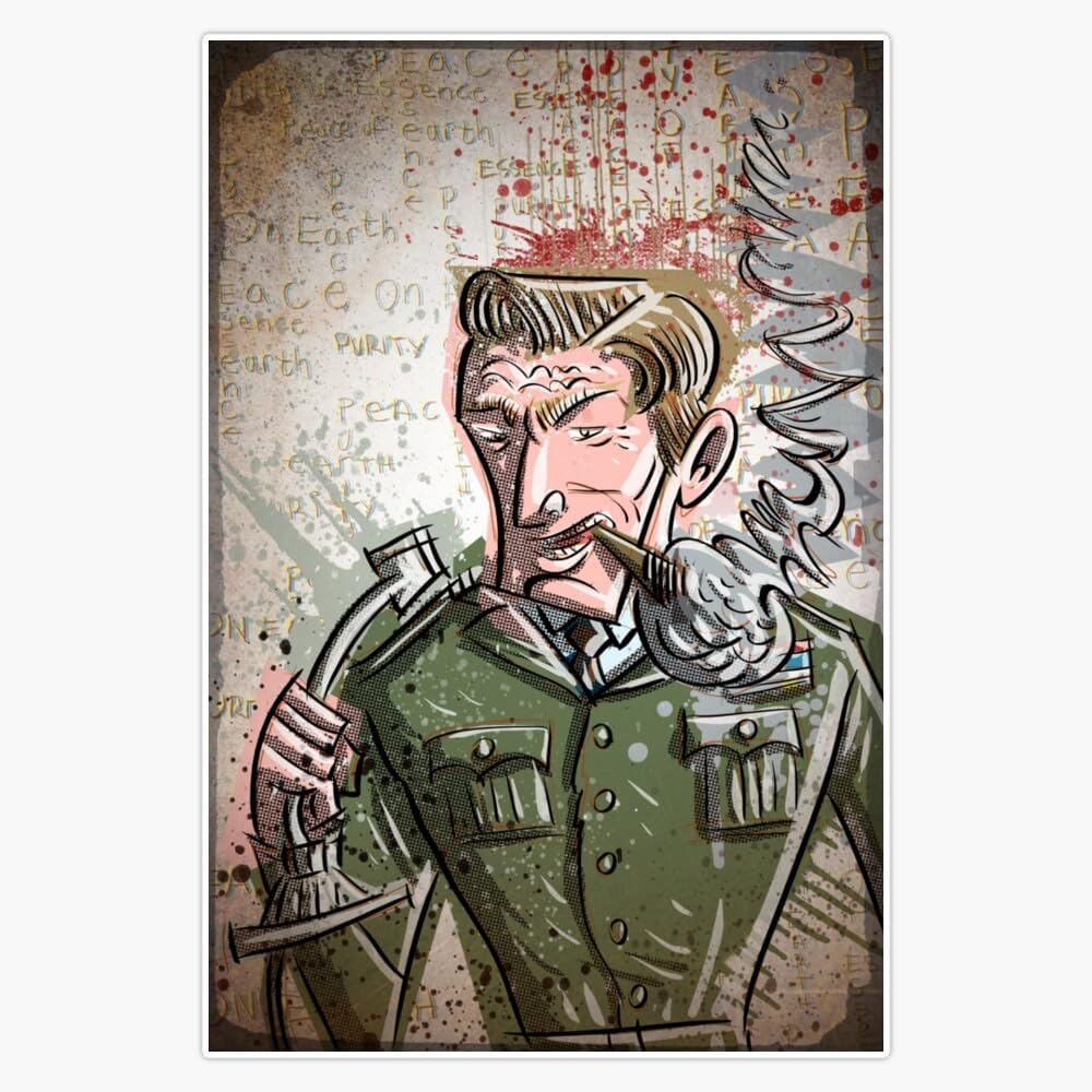 Amazon.com - Jack Ripper, Dr Strangelove, Art, Illustration, Drawing ...
