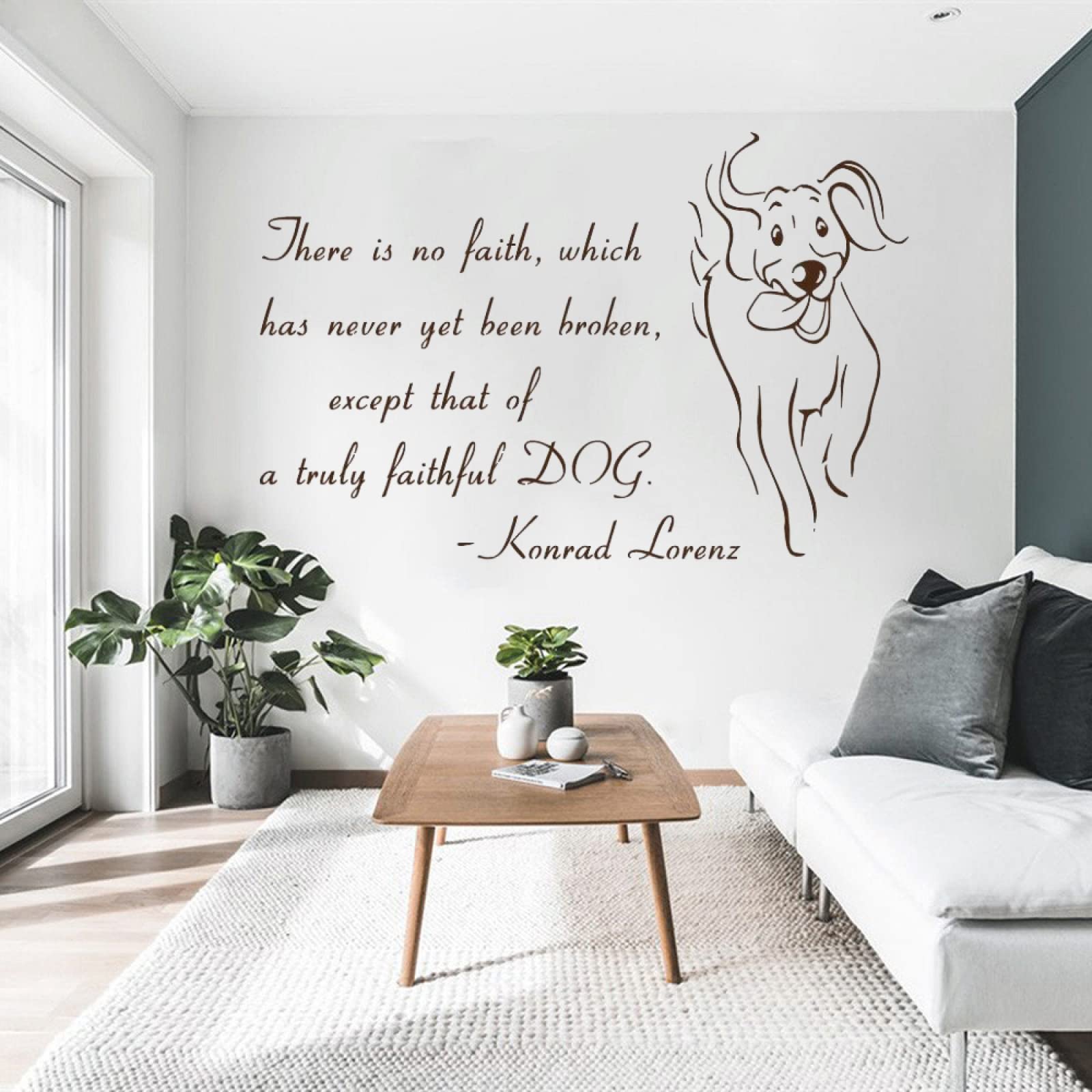 Vinyl Wall Dog Quotes Shop Animal Quote Wall Stickers ICON