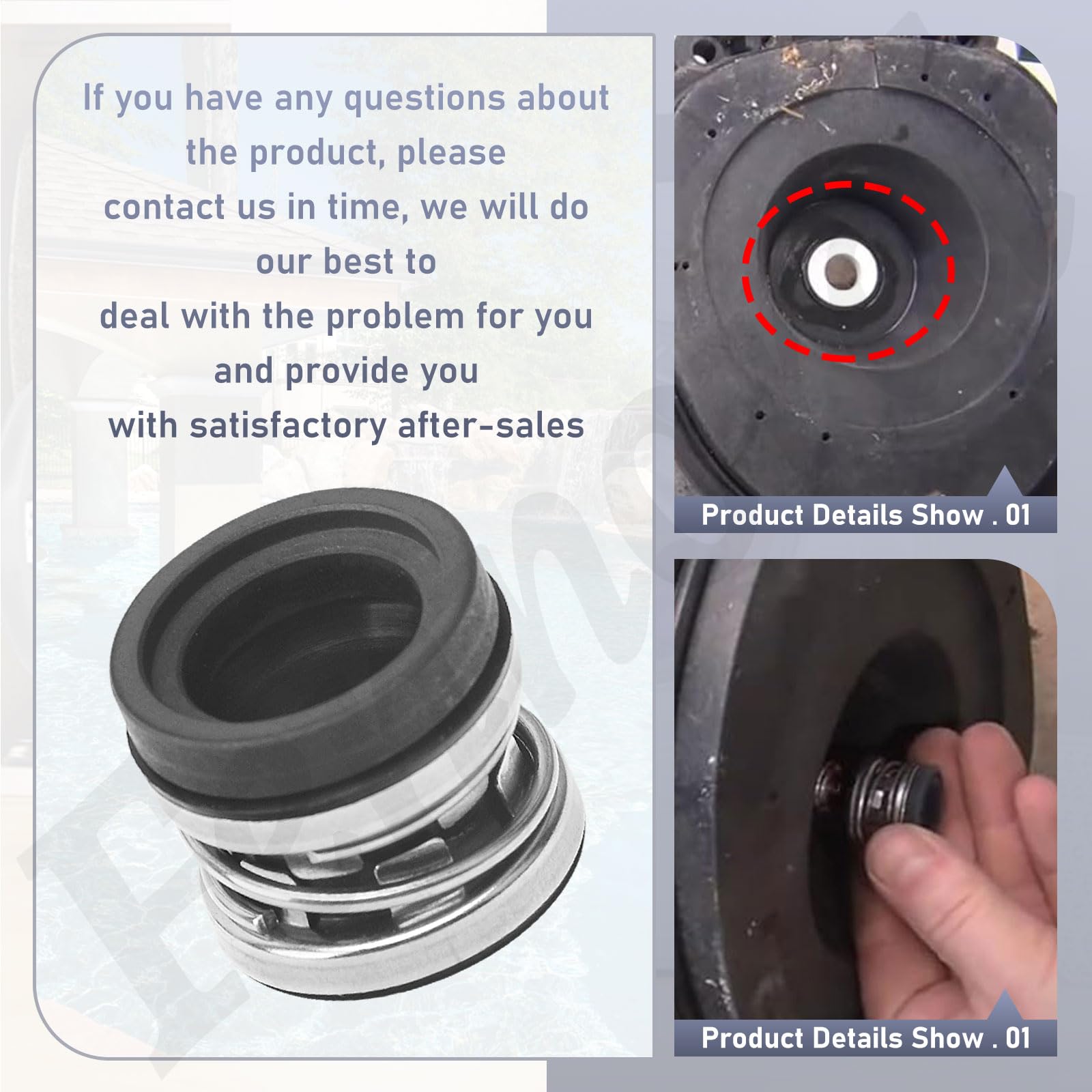 Pool Repair Kit Jandy/Zodiac Pool Pump O-Ring Rebuild Kit - Stops Leaks ...