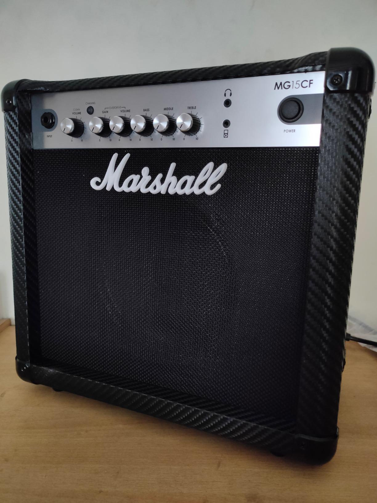 Marshall MG15CF Guitar Amplifier, Black : Amazon.in: Musical Instruments