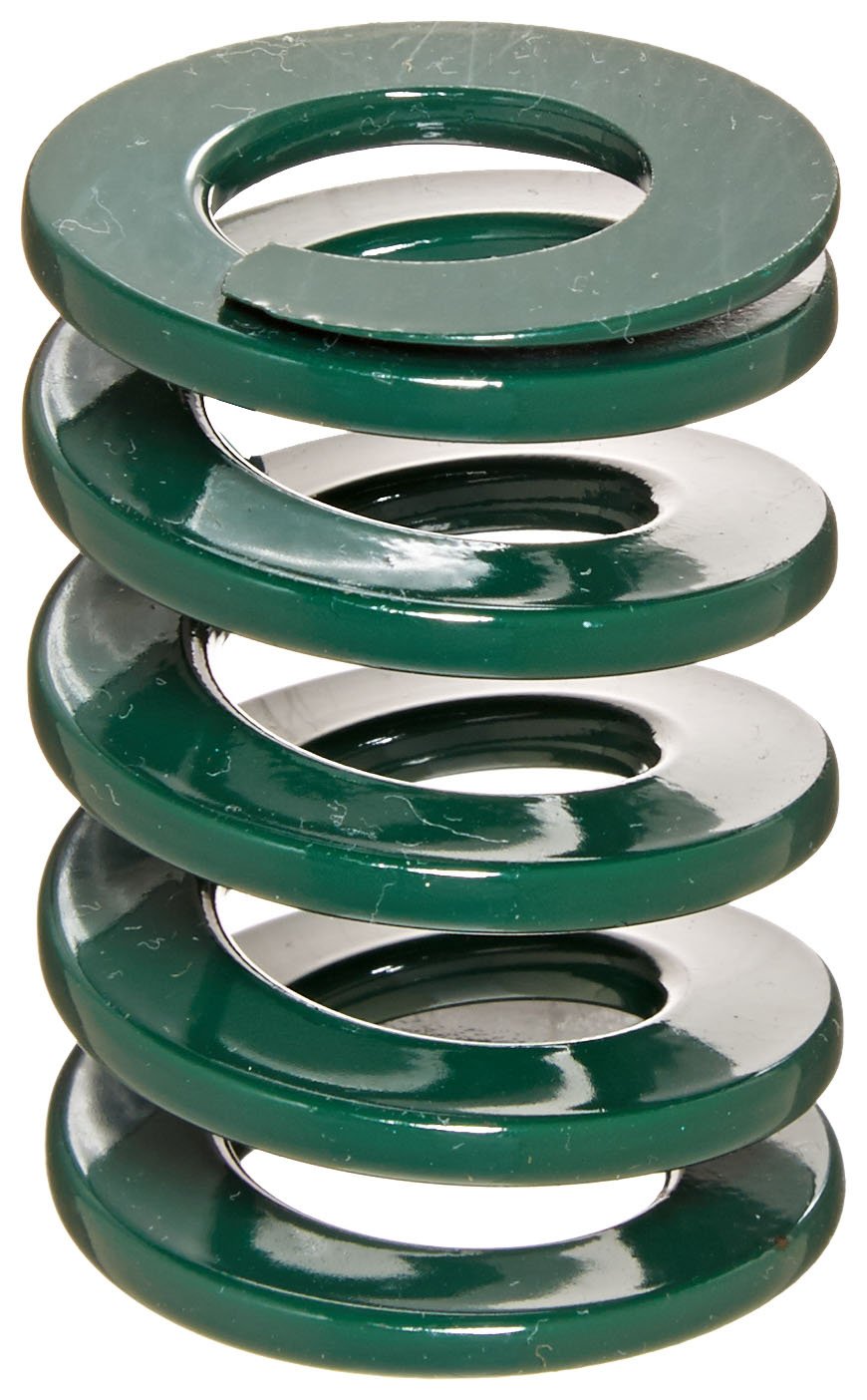 Die Spring, Light Duty, Closed & Ground Ends, Green, 32mm Hole Diameter ...