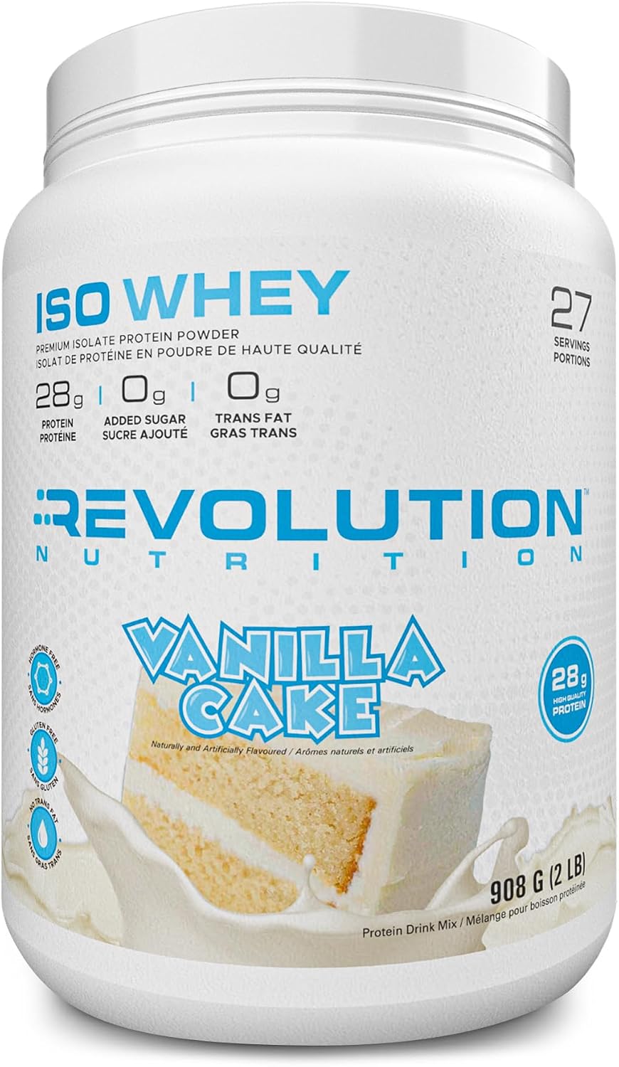 Revolution Nutrition Iso Whey Protein Isolate for Muscle Growth