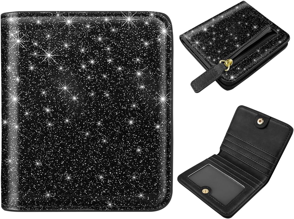 Amazon.com: RFID Blocking Small Wallet Compact Bifold Pocket Credit ...