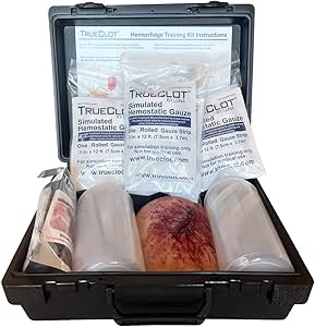 Amazon.com: TrueClot® Wound Packing Training Kit (Knife/Laceration and ...