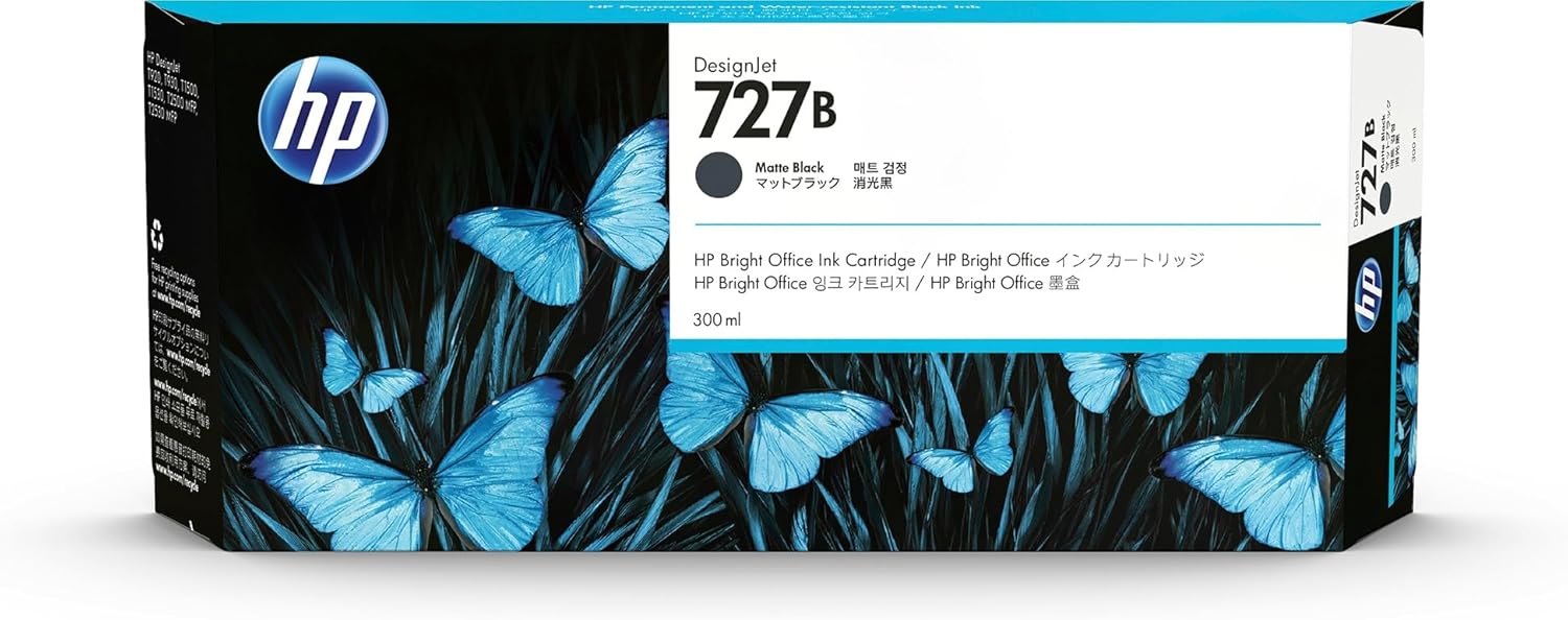 Amazon.co.jp: HP 727B マットブラック 300ml 3WX19A : パソコン・周辺機器