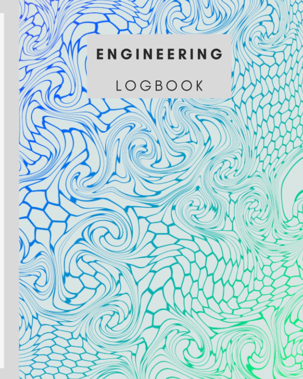8" x 10" Engineering Logbook with graph paper - 100 pages. Twisted ...