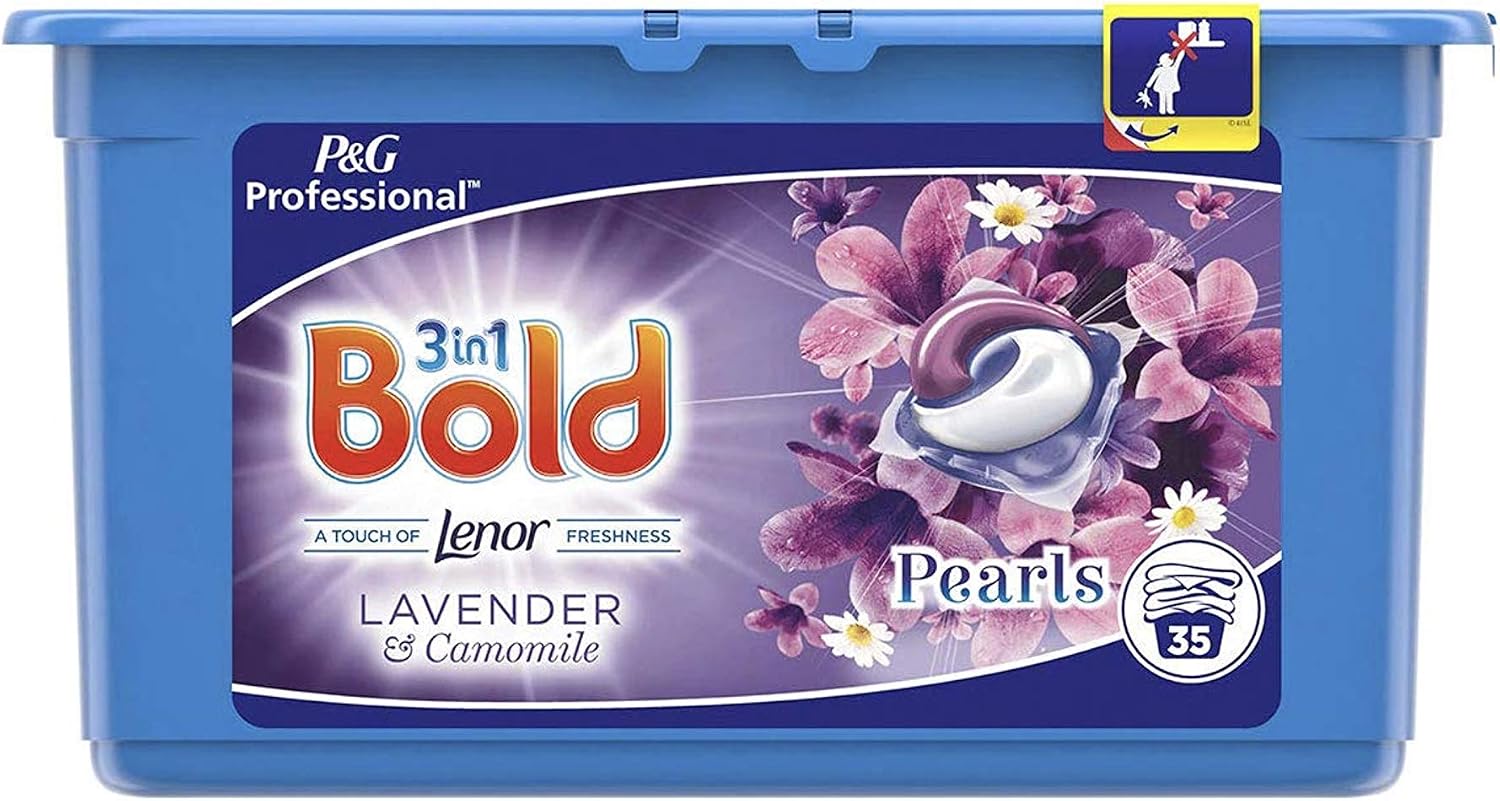 Bold 3-in-1 Pods with a Touch of Lenor Long Lasting Freshness, 35 ...