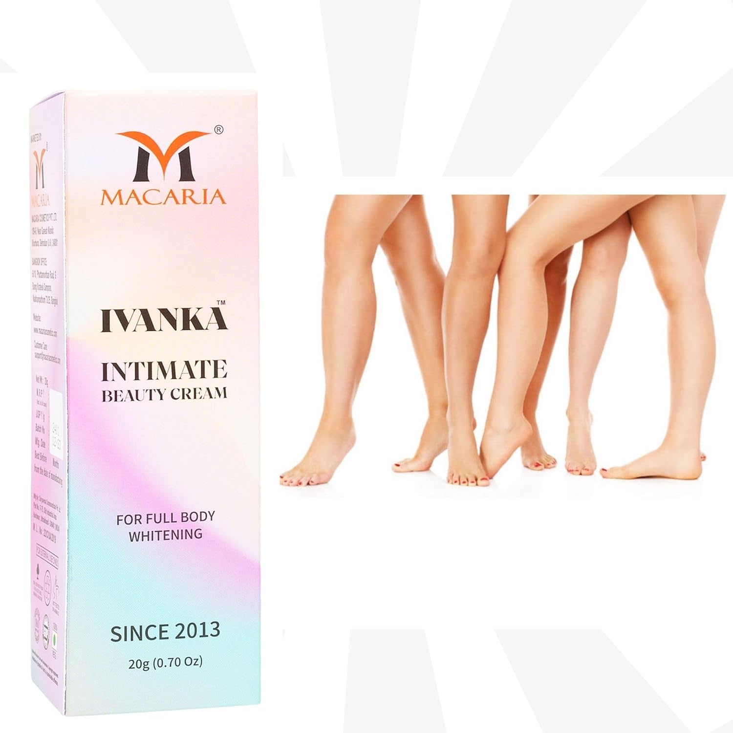 Buy Ivanka Full body whitening lightening cream by Bangkok Technology ...