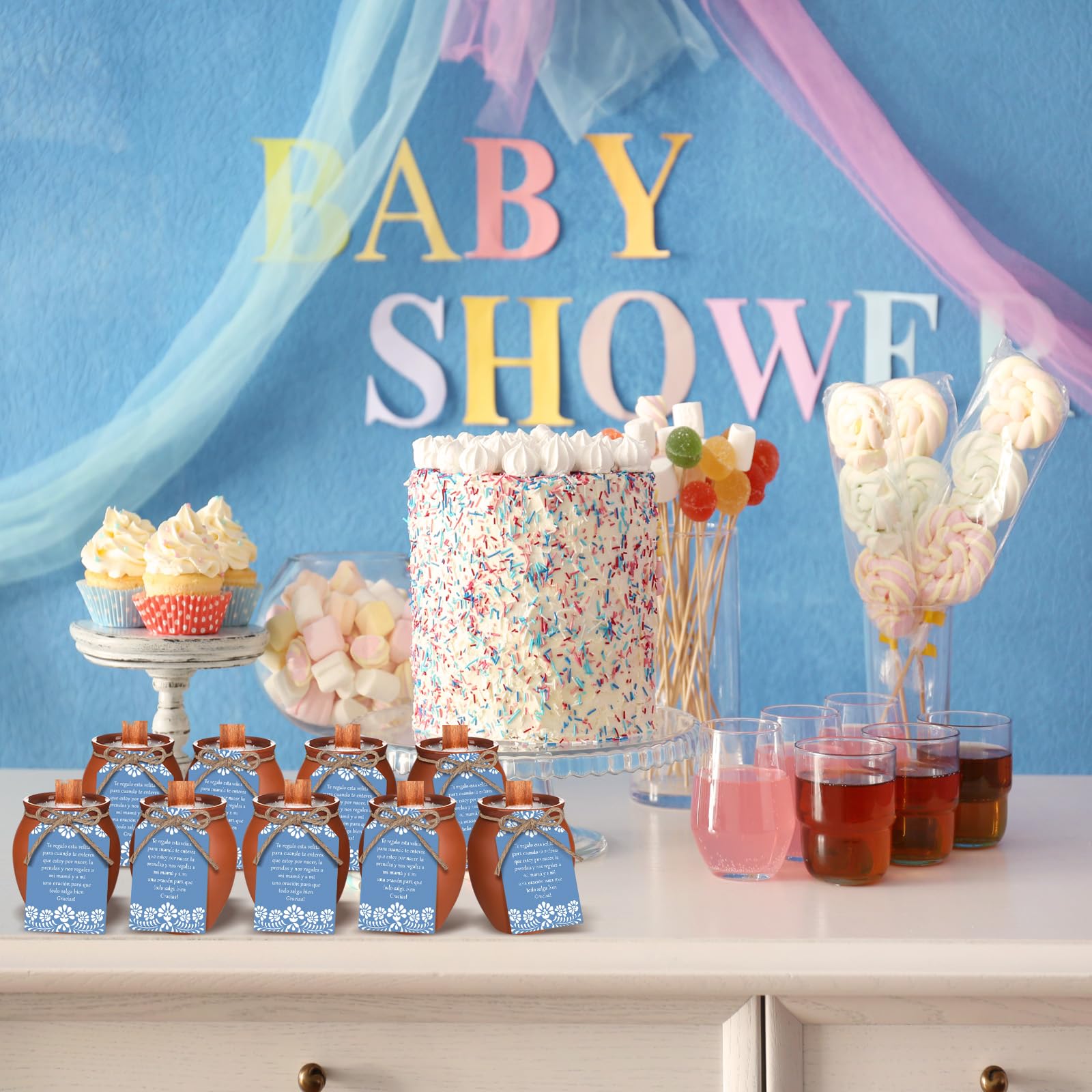 Snapklik.com : Conelist 12 Set 12 Set Cielito Lindo Party Decorations ...