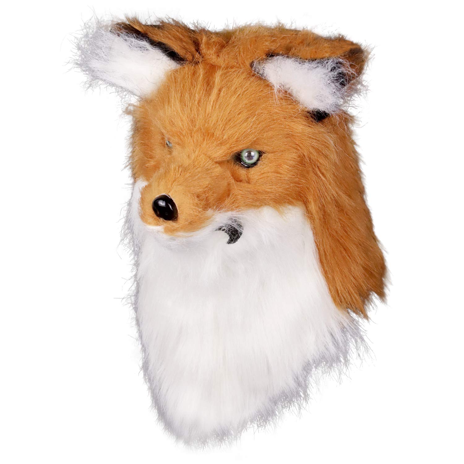 Molezu Movable Mouth Fox Mask, Costume Cosplay Mouth Mover Wolf Masks ...