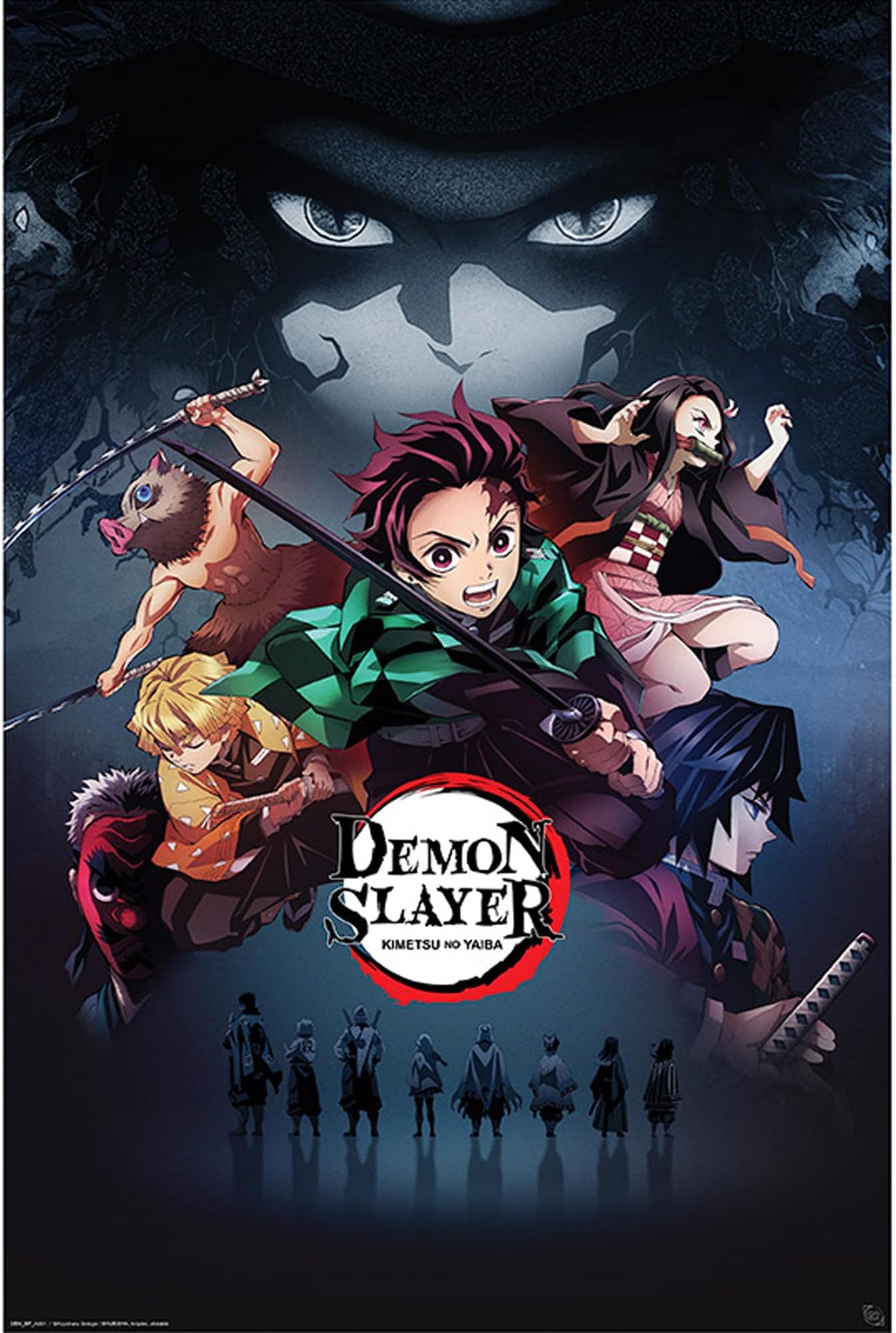GB eye Demon Slayer Group 61 x 91.5cm Maxi Poster : Amazon.co.uk: Home ...