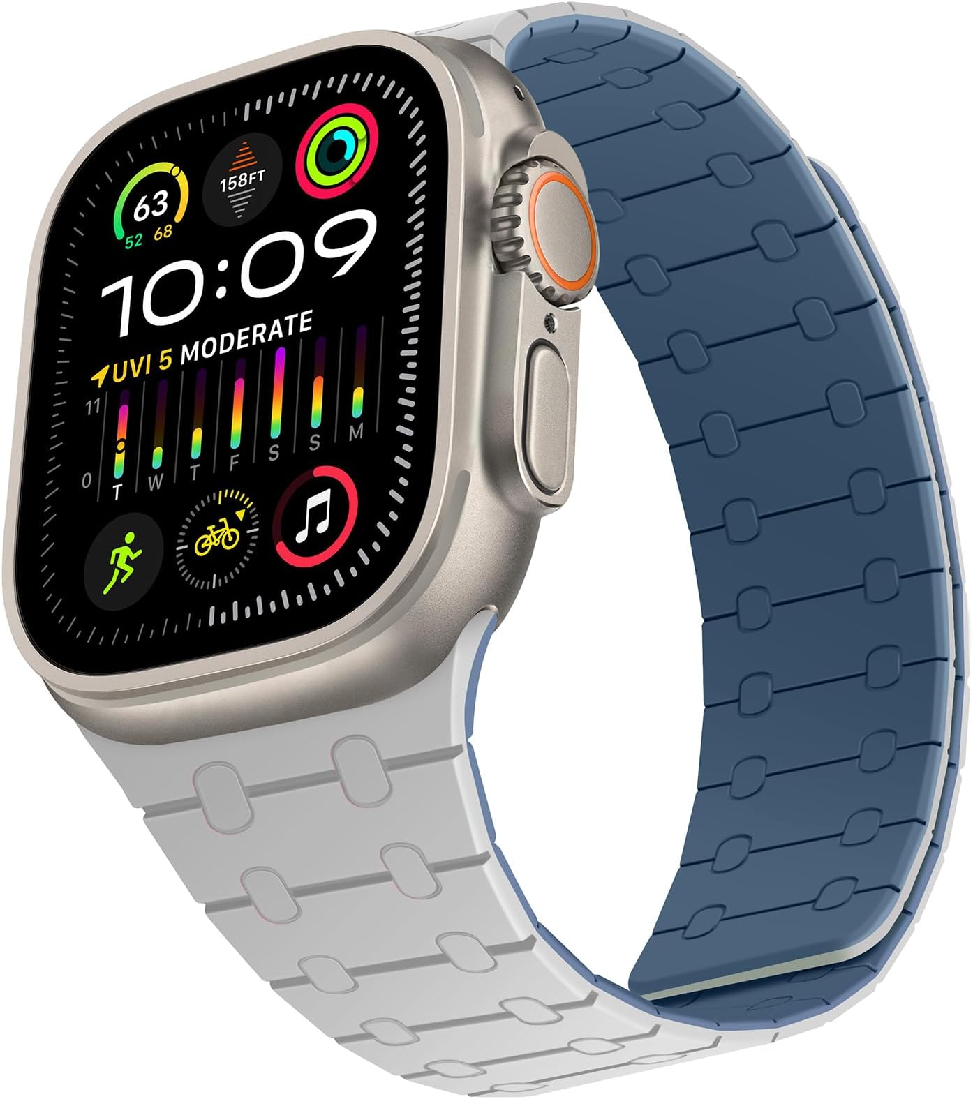 ZZDZZ Compatible with Apple Watch Band 49mm 46mm 45mm 44mm 42mm 41mm ...