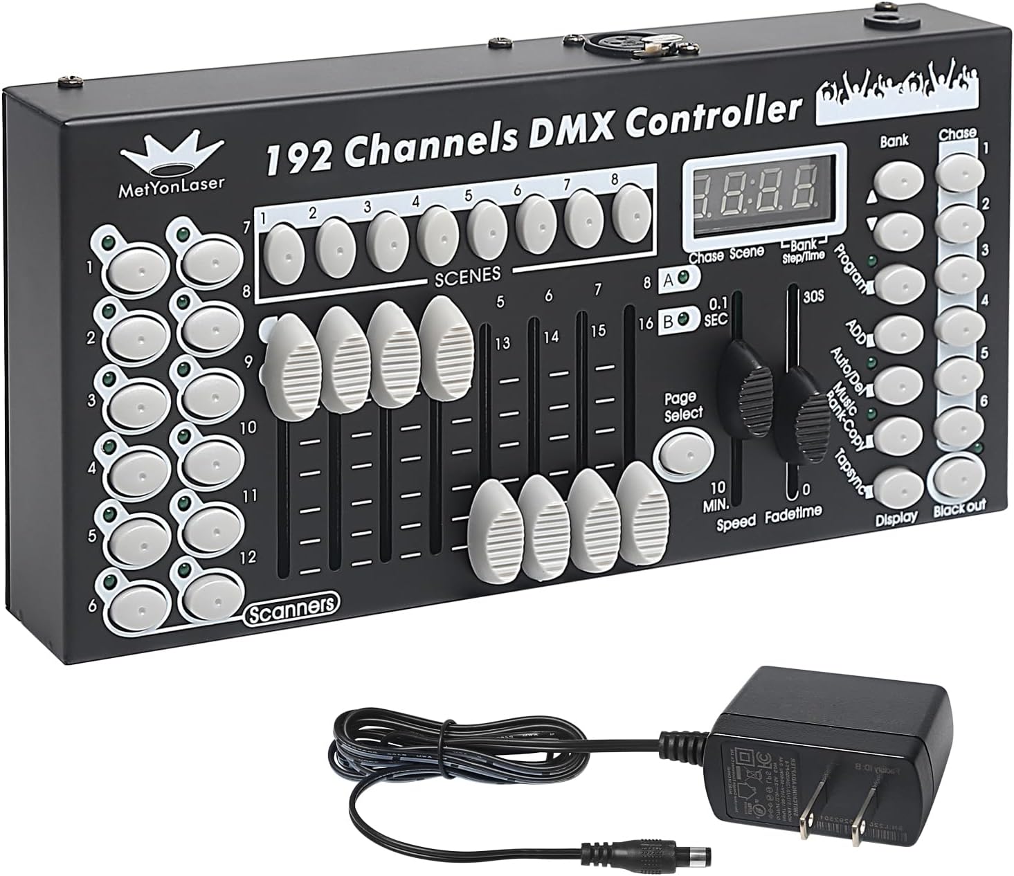 Amazon.com: DMX Controller DMX Console,192CH Dmx512 Console Controller ...