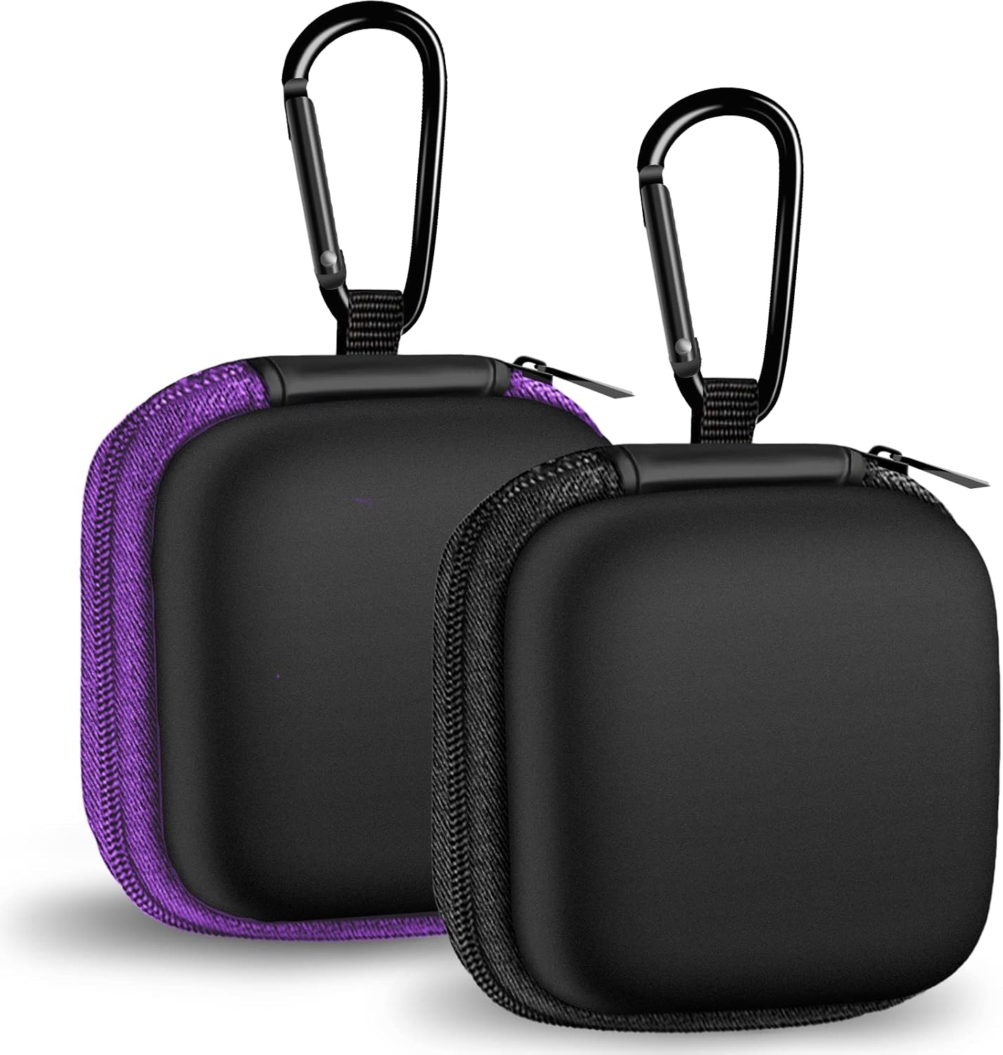 Amazon.com: Woyinger 2Pack Square Earbud Case Portable EVA Carrying ...