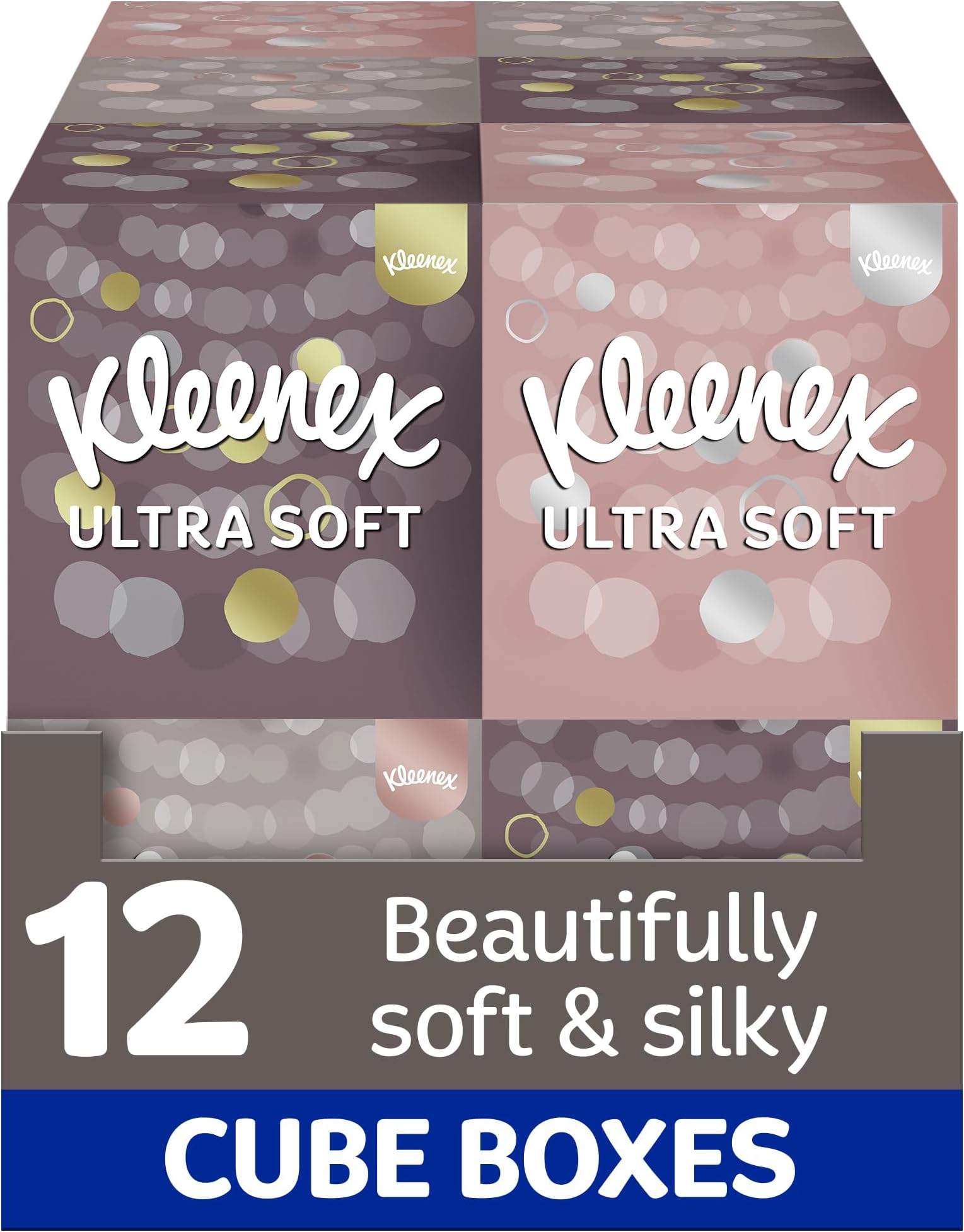 Amazon.com: Kleenex Ultra Soft Facial Tissues - Pack of 12 Cube Tissue ...