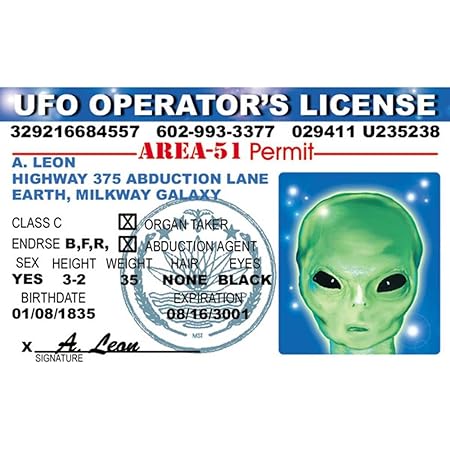 Amazon.com: Signs 4 Fun Parody ID | McLovin ID | Fake ID Novelty Magnet ...